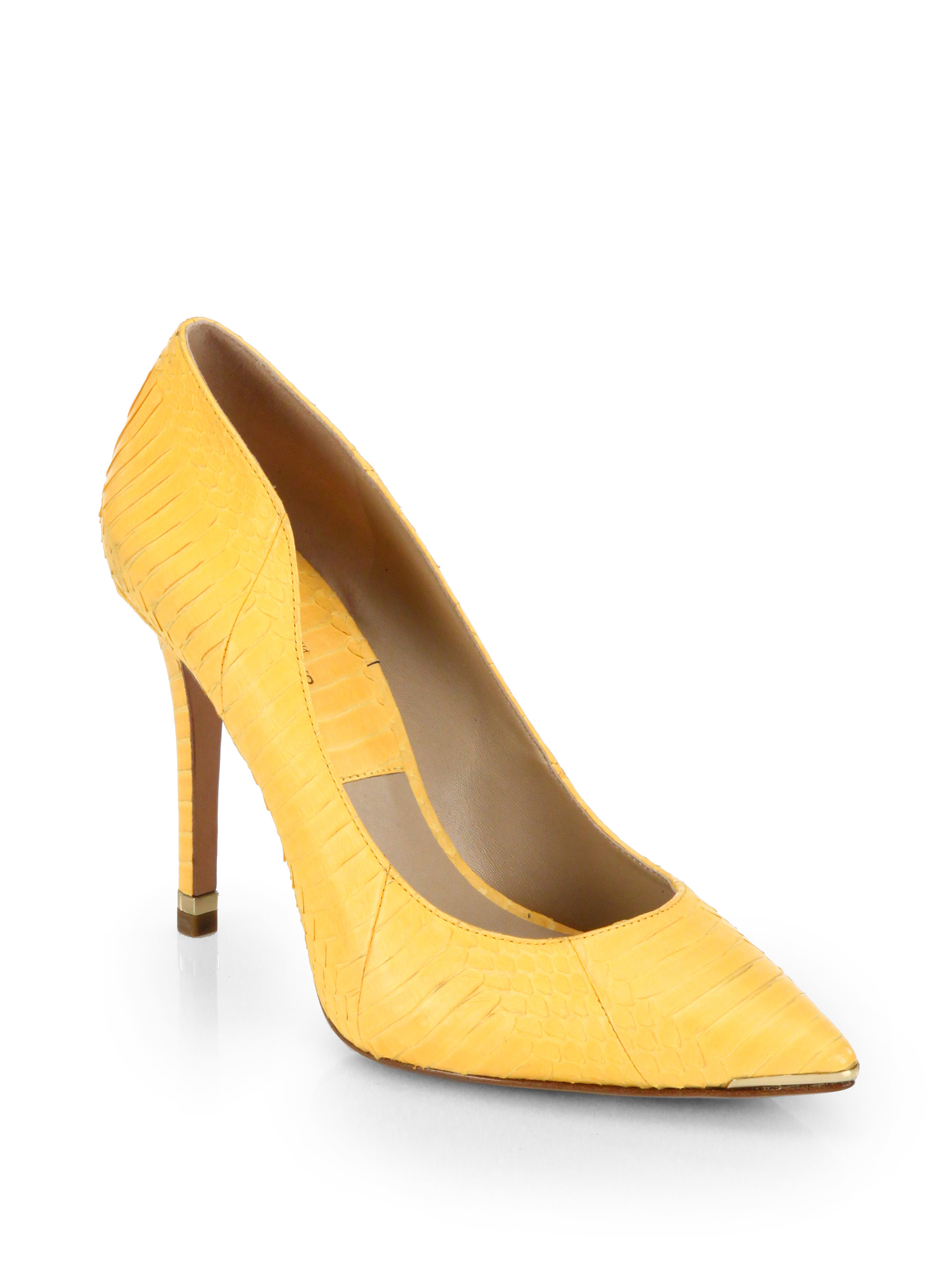 Michael kors pumps yellow store