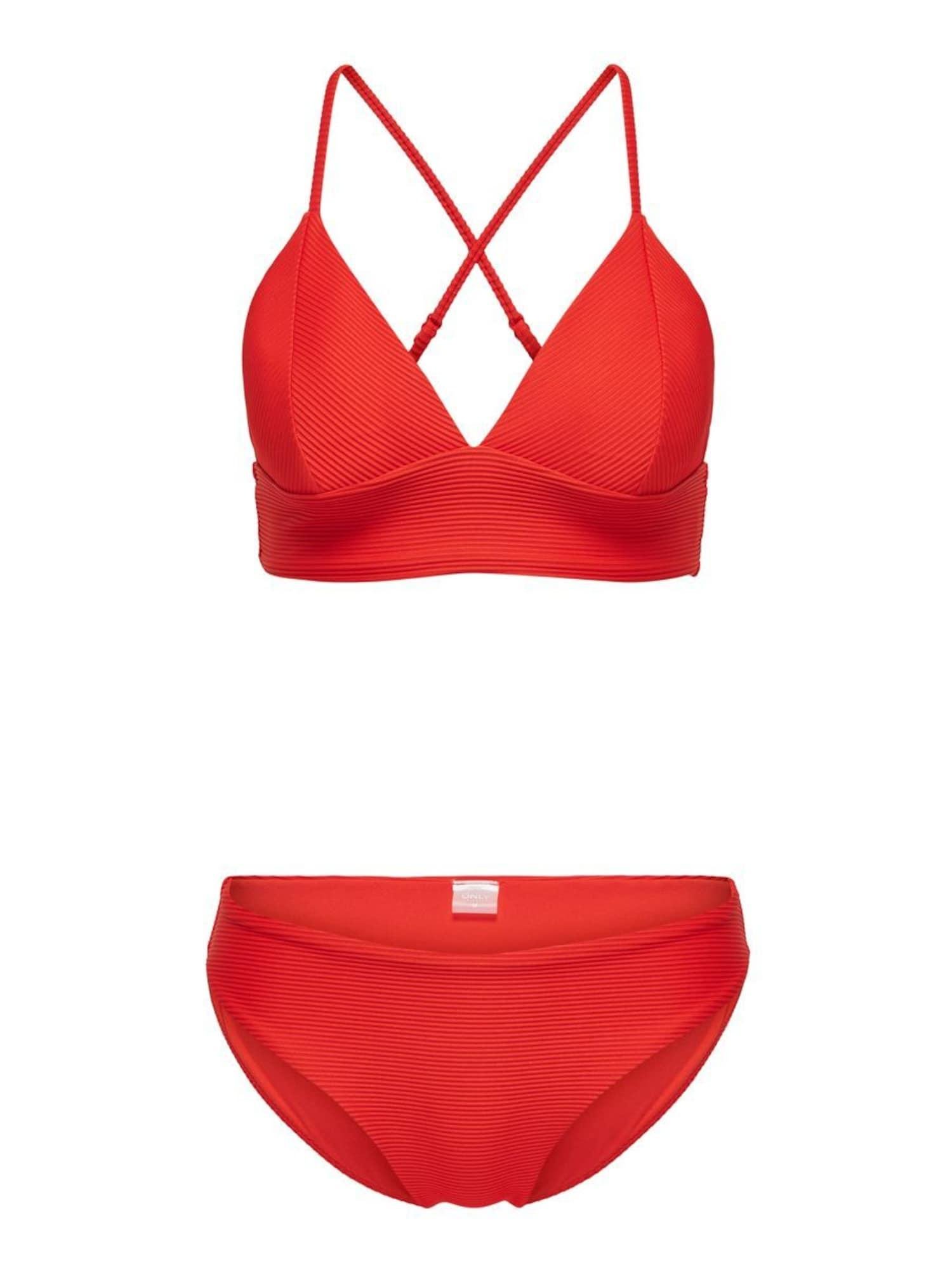 Only Bikini In Rot Lyst De