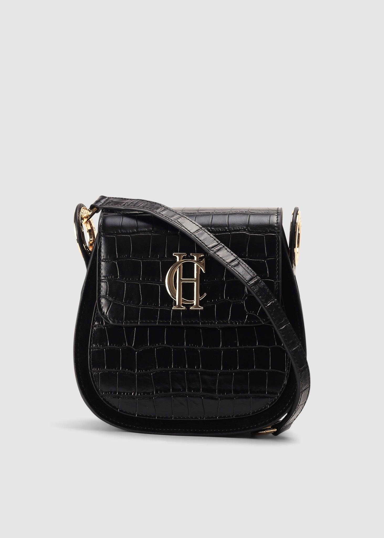 Urbancode Structured Saddle Bag In Black at Elaine Paulson blog