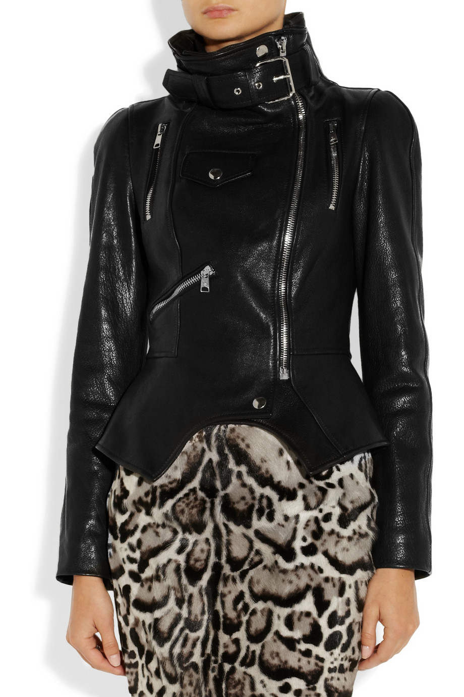 Black Leather Jacket Textures