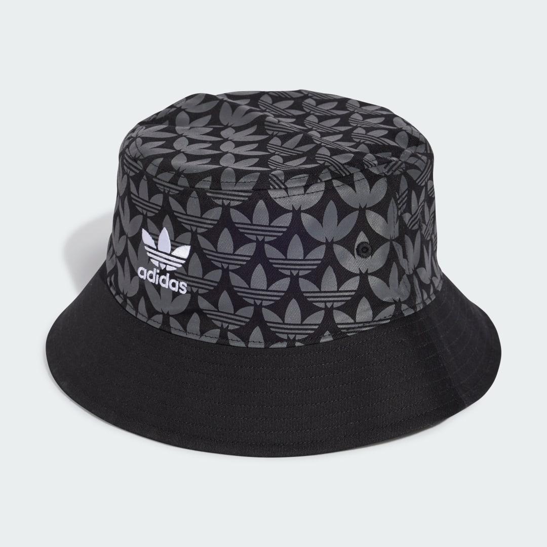 adidas Monogram Bucket Hat in Black | Lyst UK