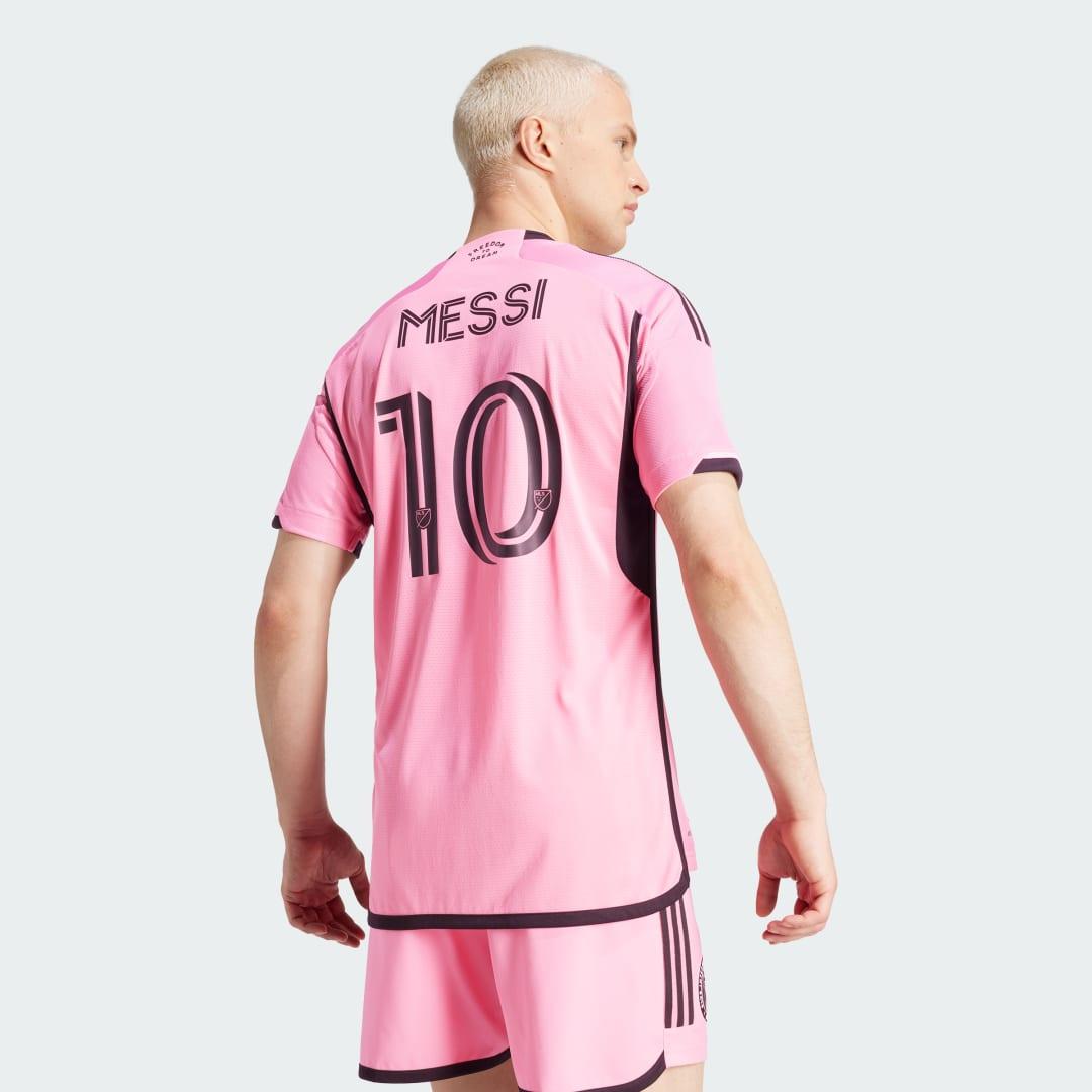 adidas Inter Miami Cf 24/25 Messi Home Authentic Jersey in Pink for Men ...