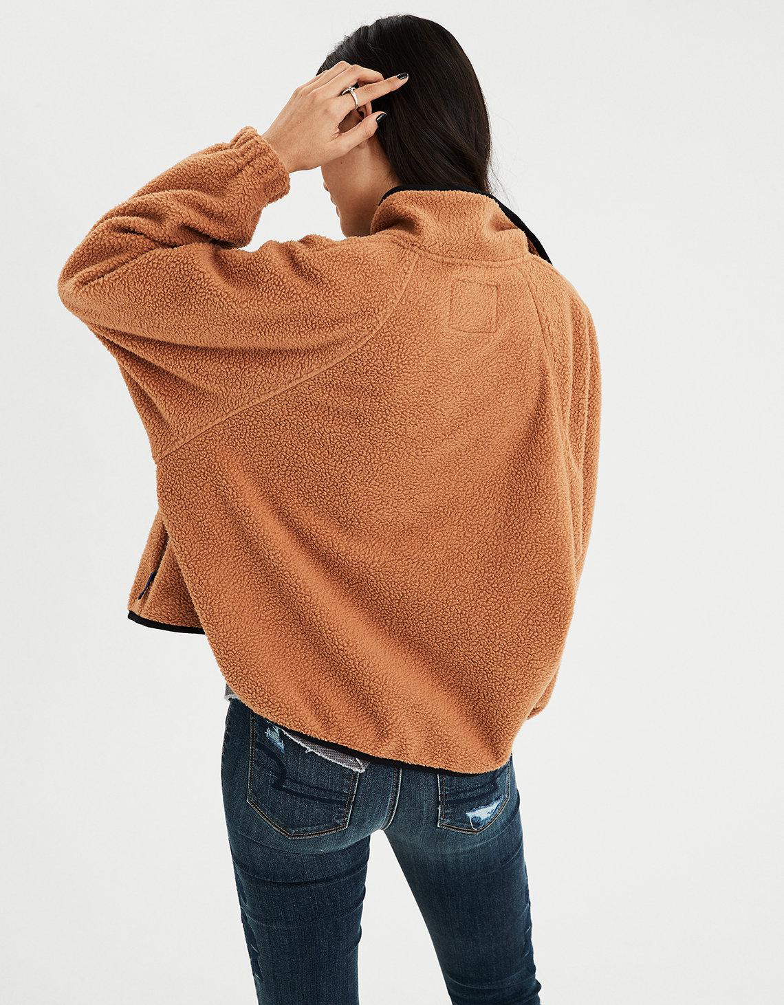 Sale > american eagle fleece jacket > in stock