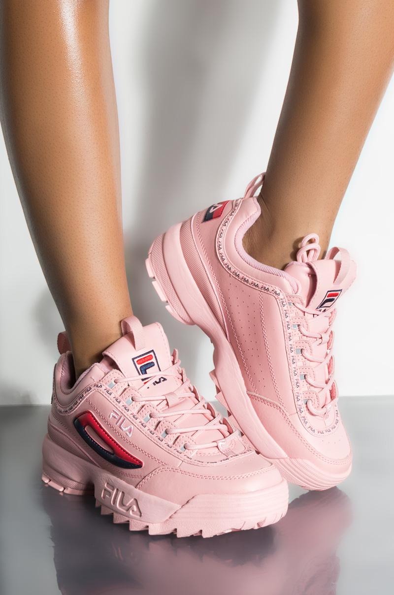 Sale > pink fila disruptor ii > in stock