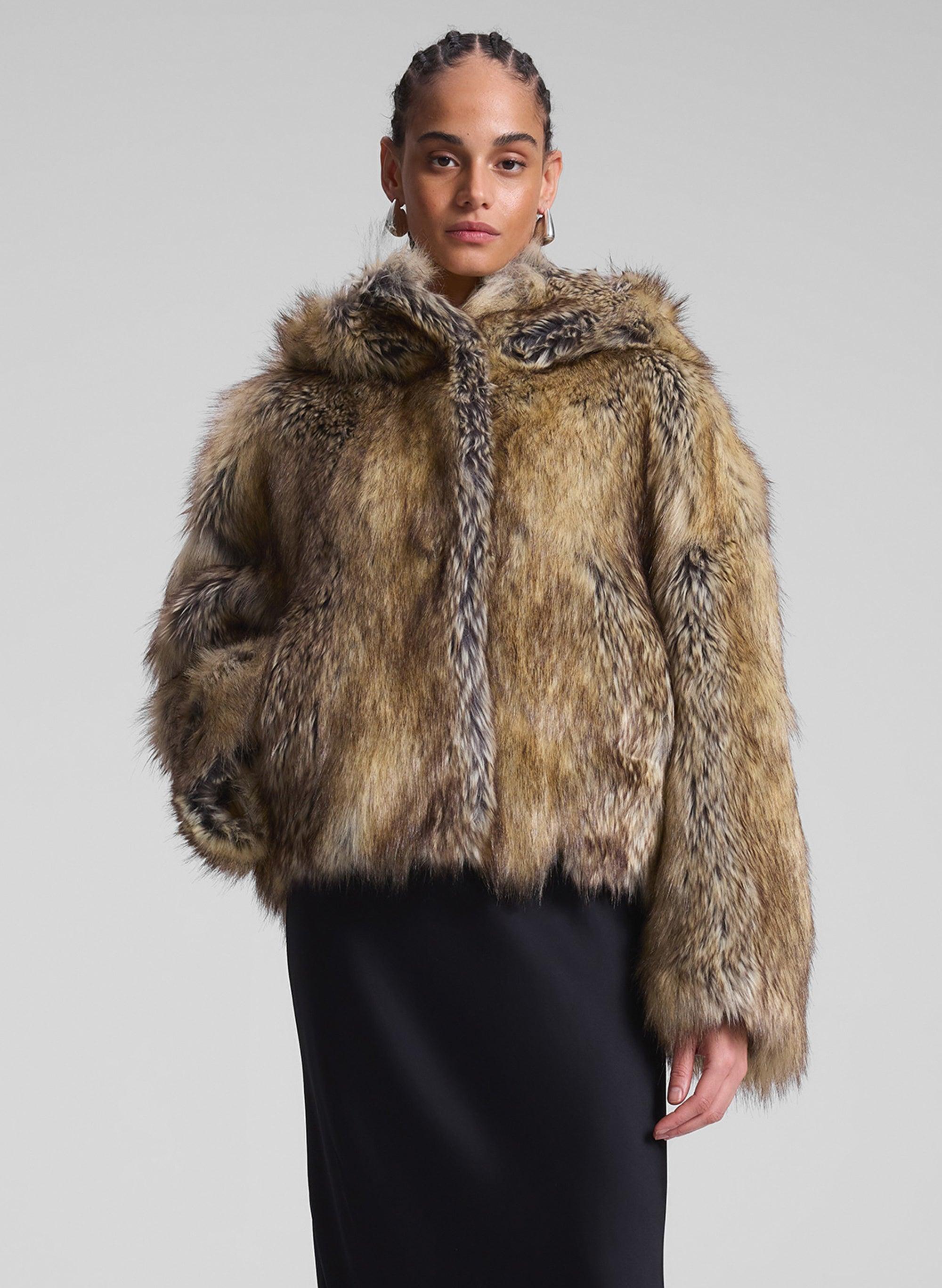 A.L.C. Lex Faux Fur Jacket | Lyst