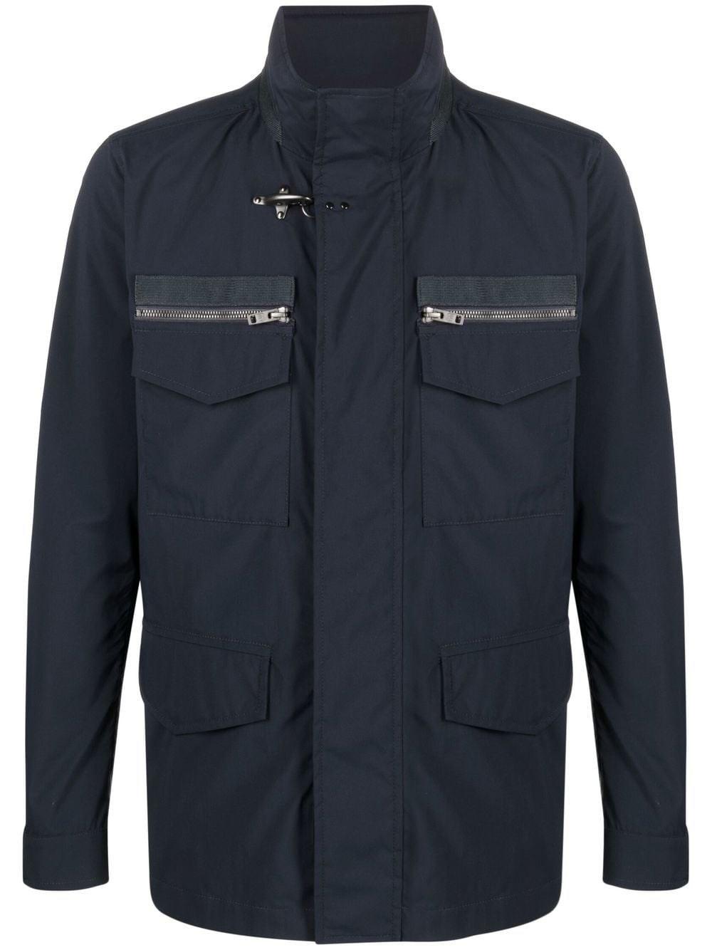 Fay Blue Field Jacket for Men | Lyst