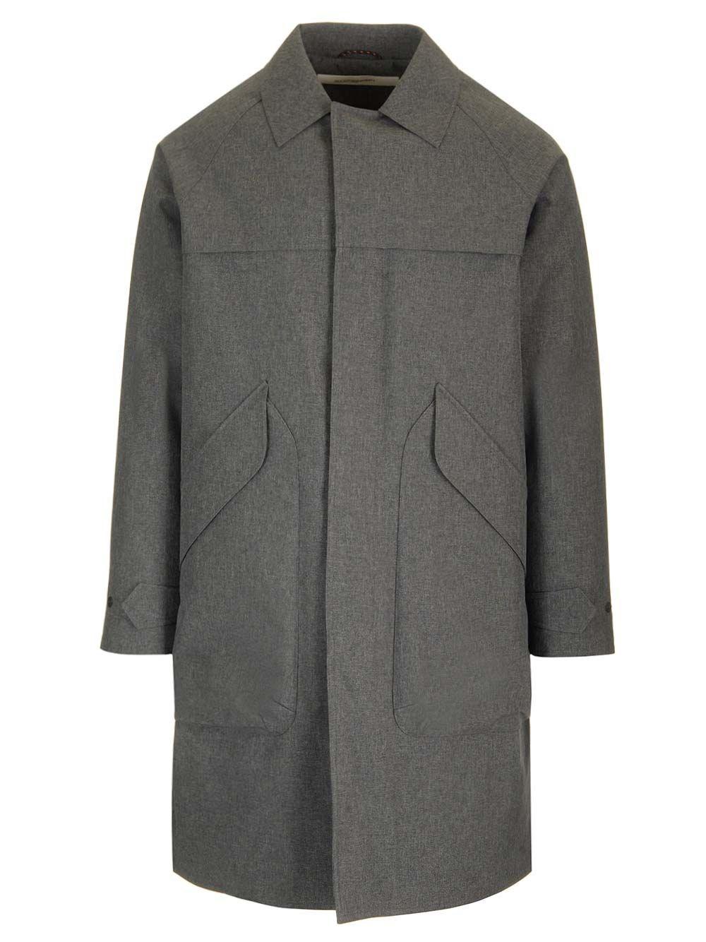 ADHOCONCEPT Work Trench in Gray for Men | Lyst