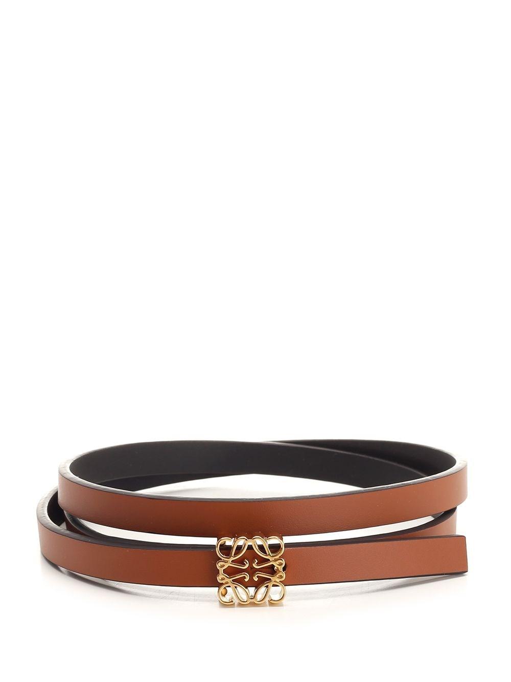 Loewe Anagram Cube Reversible Belt in White | Lyst