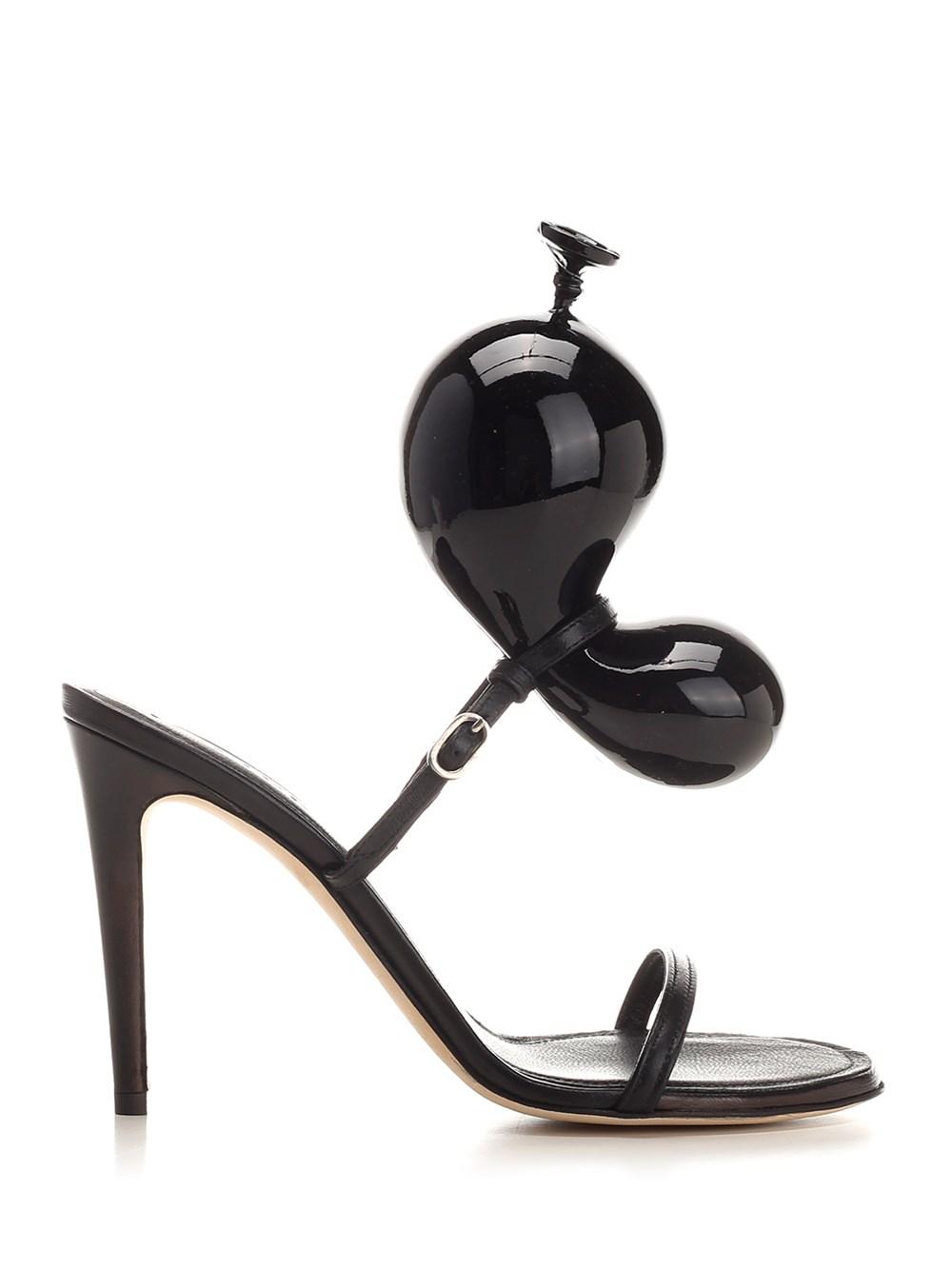 Loewe "balloon" Sandals in Black | Lyst