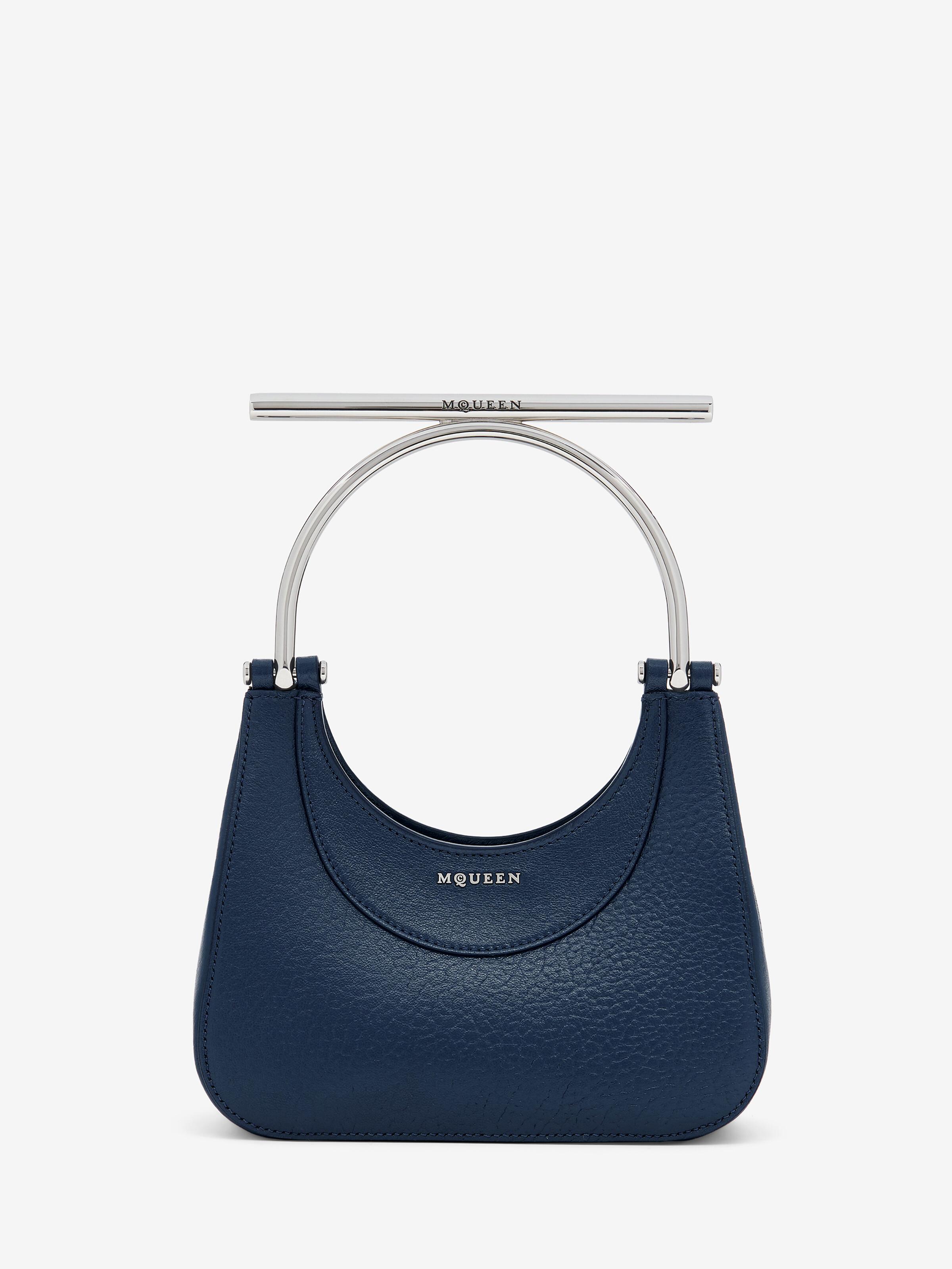 Alexander McQueen Mini T-Bar Bag in Blue | Lyst