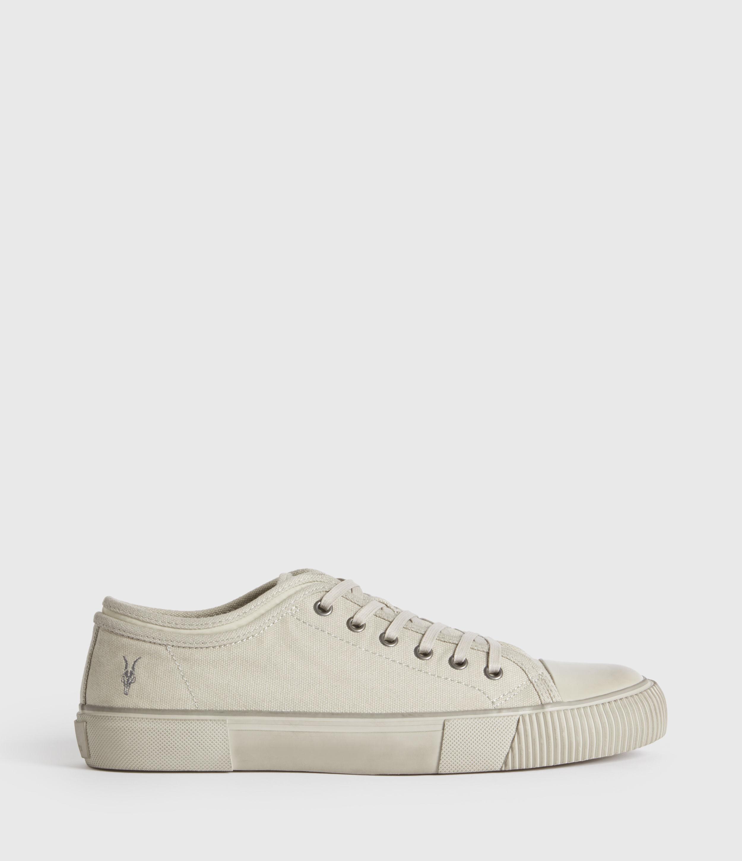 AllSaints Men's Rigg Ramskull Low Top Trainers White Size: Uk 12/us 13 ...