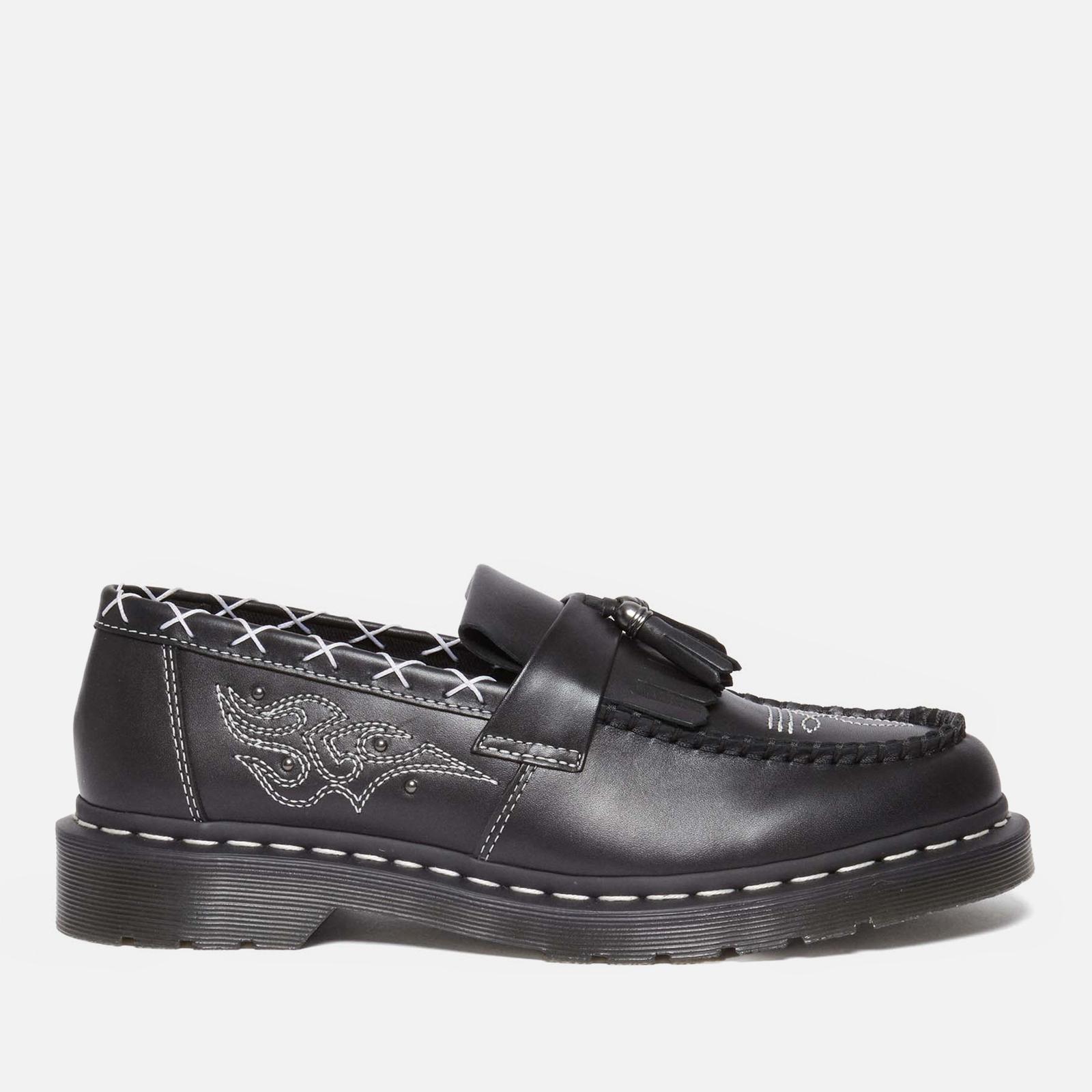 Dr. Martens Adrian Gothic Americana Leather Loafers in Black for Men | Lyst Dr. Martens Adrian Gothic Americana Leather Loafers in Black for Men | Lyst