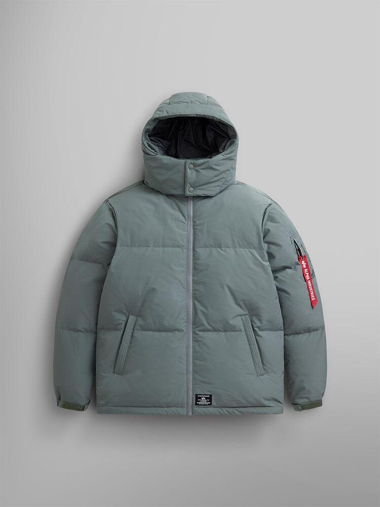 Alpha Industries Puffer Parka in Blue for Men | Lyst