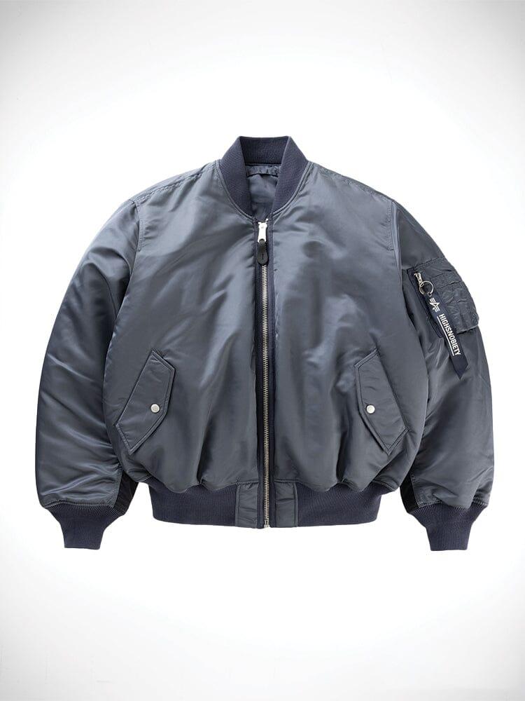 Alpha Industries Alpha X Highsnobiety Ma-1 Bomber Jacket in Blue for ...