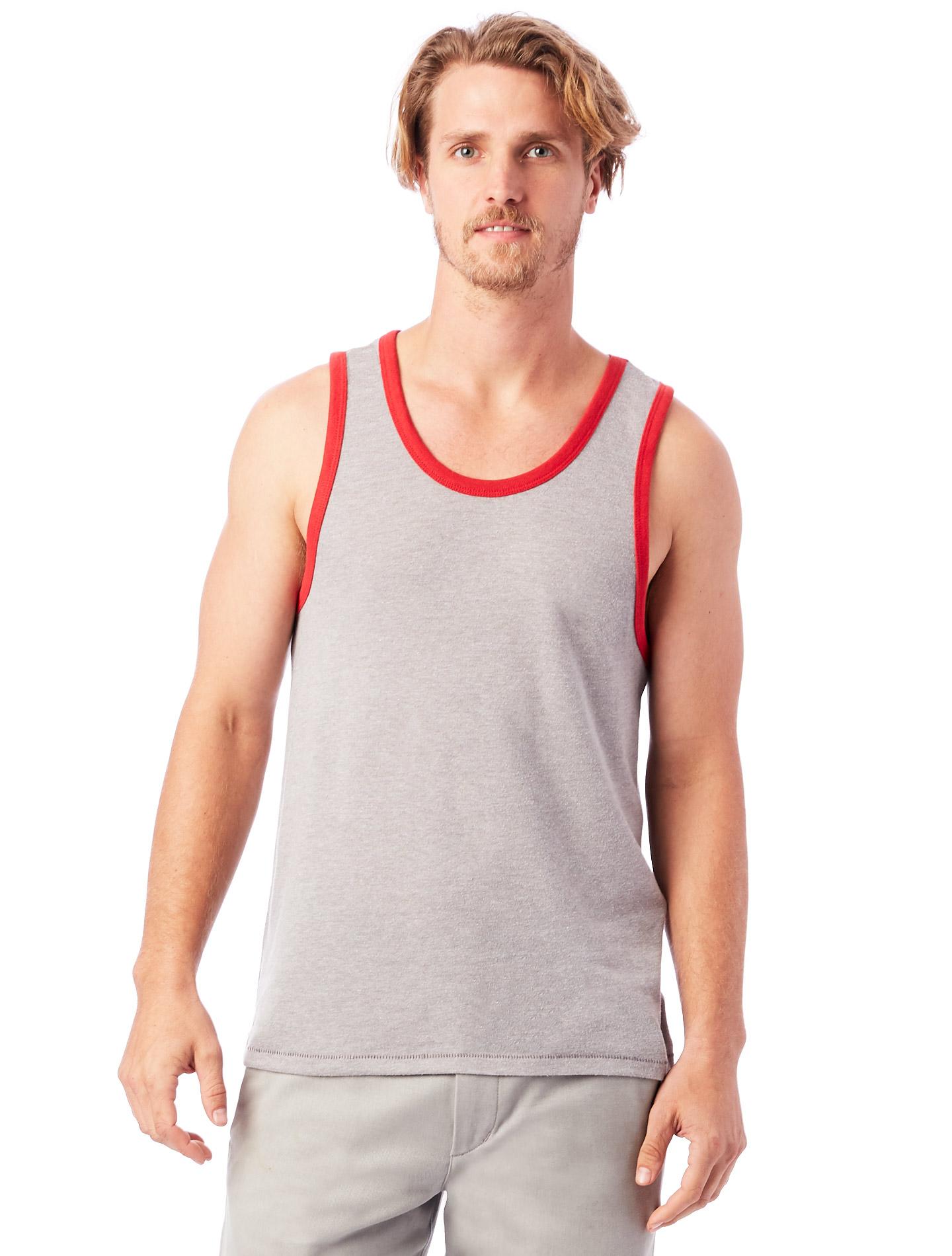 Alternative Apparel Cotton Keeper Vintage Jersey Ringer Tank Top in ...