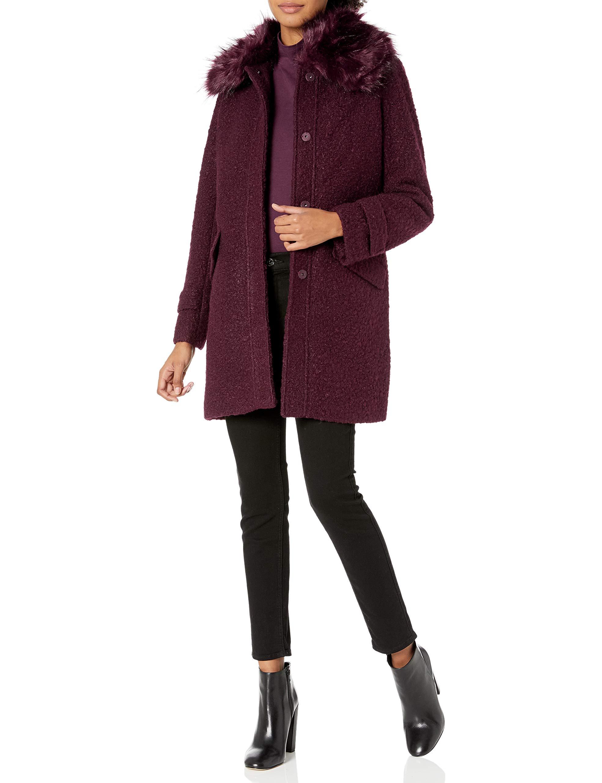Jessica Simpson Fashion Outerwear Jacket in Purple - Lyst