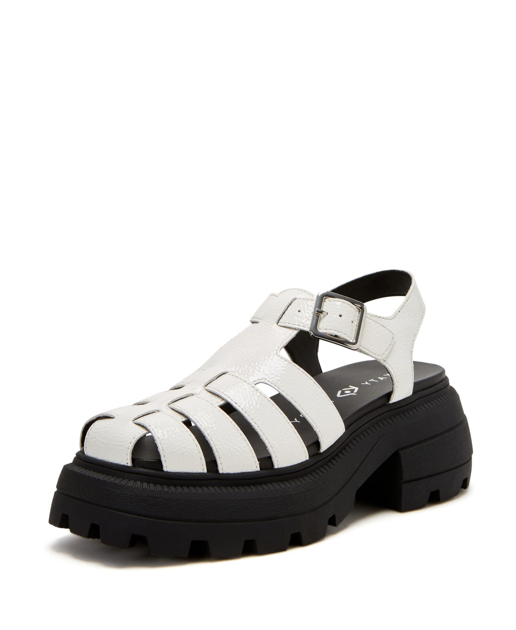 Katy Perry The Geli Combat Fisherman Sandal in Black | Lyst