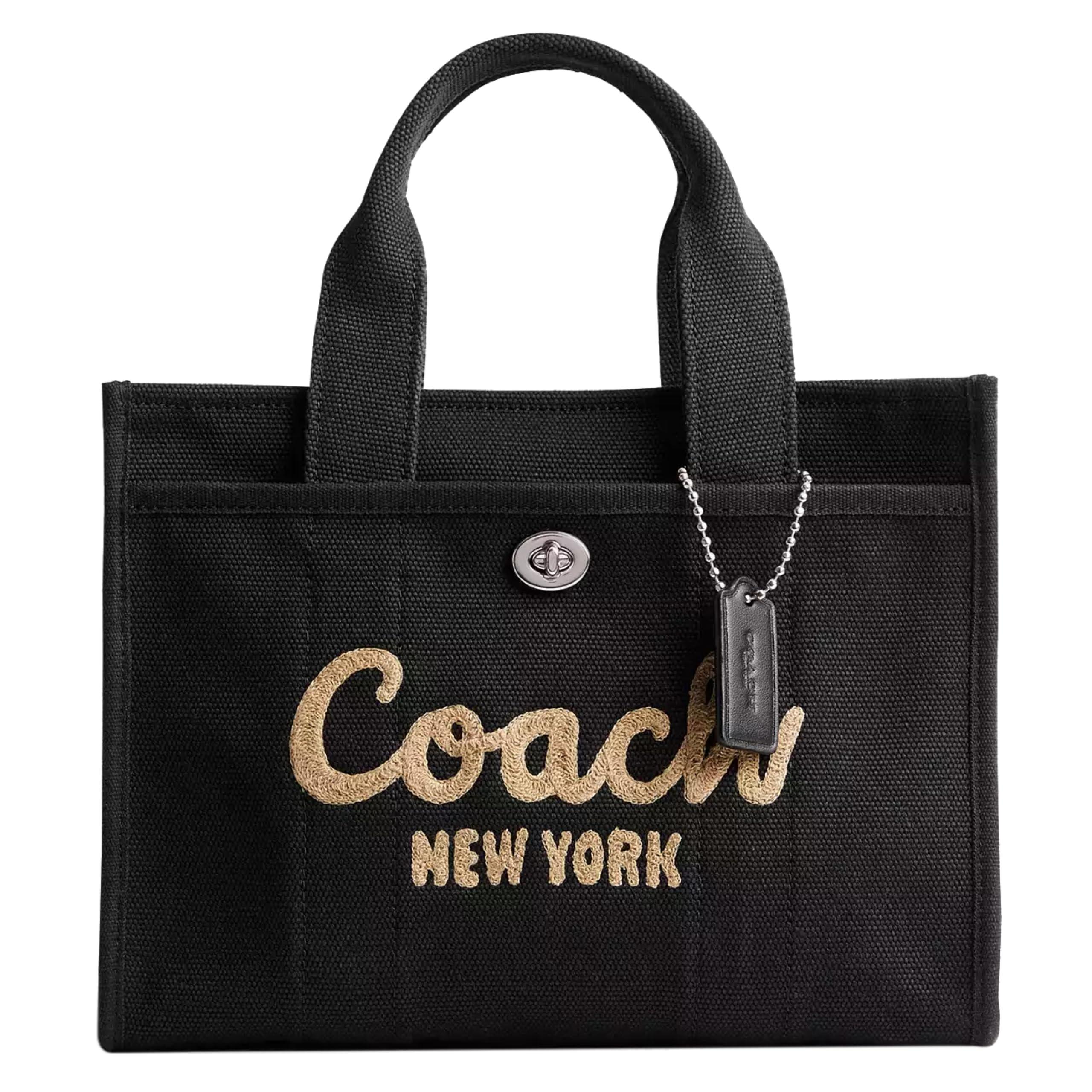 COACH Cargo Tote 26 in Black | Lyst
