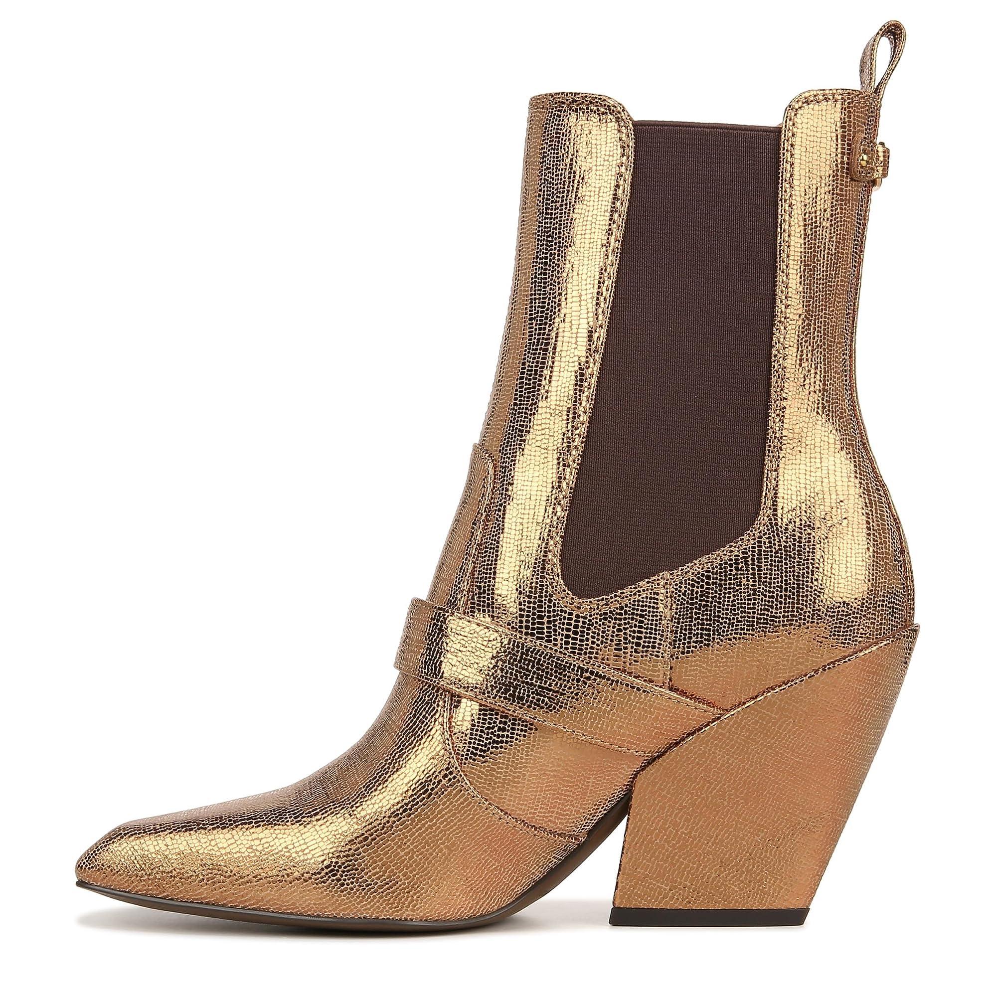 Sam Edelman Suzette Western Boot in Brown | Lyst