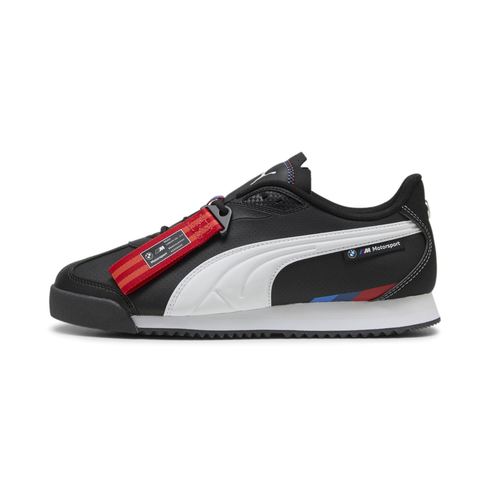 PUMA Bmw Mms Roma Sneaker Black White for Men Lyst UK
