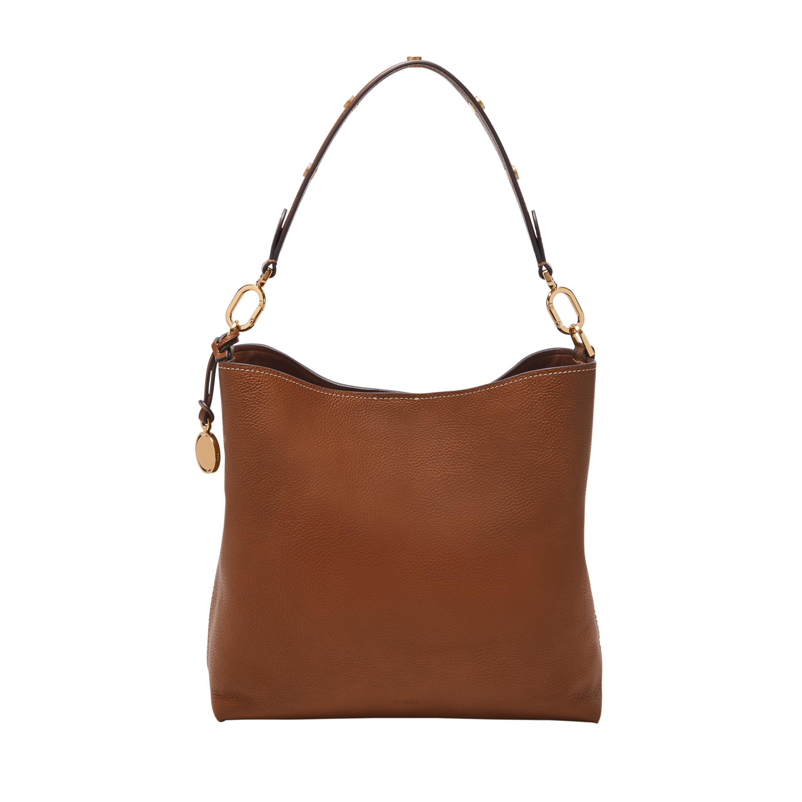 Fossil Jessie Bucket Shoulder Bag in Brown | Lyst