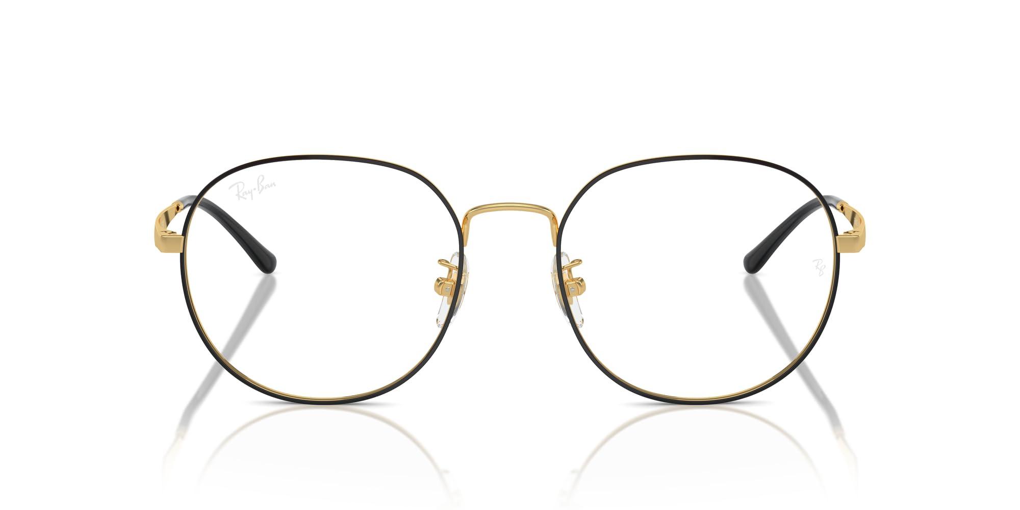 Ray-Ban Rx7217 Chad Round Prescription Eyewear Frames in Black | Lyst