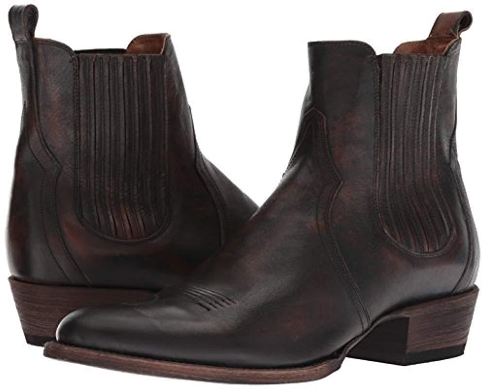 Frye Grady Chelsea Western Boot in Cognac (Black) for Men - Save 20% - Lyst