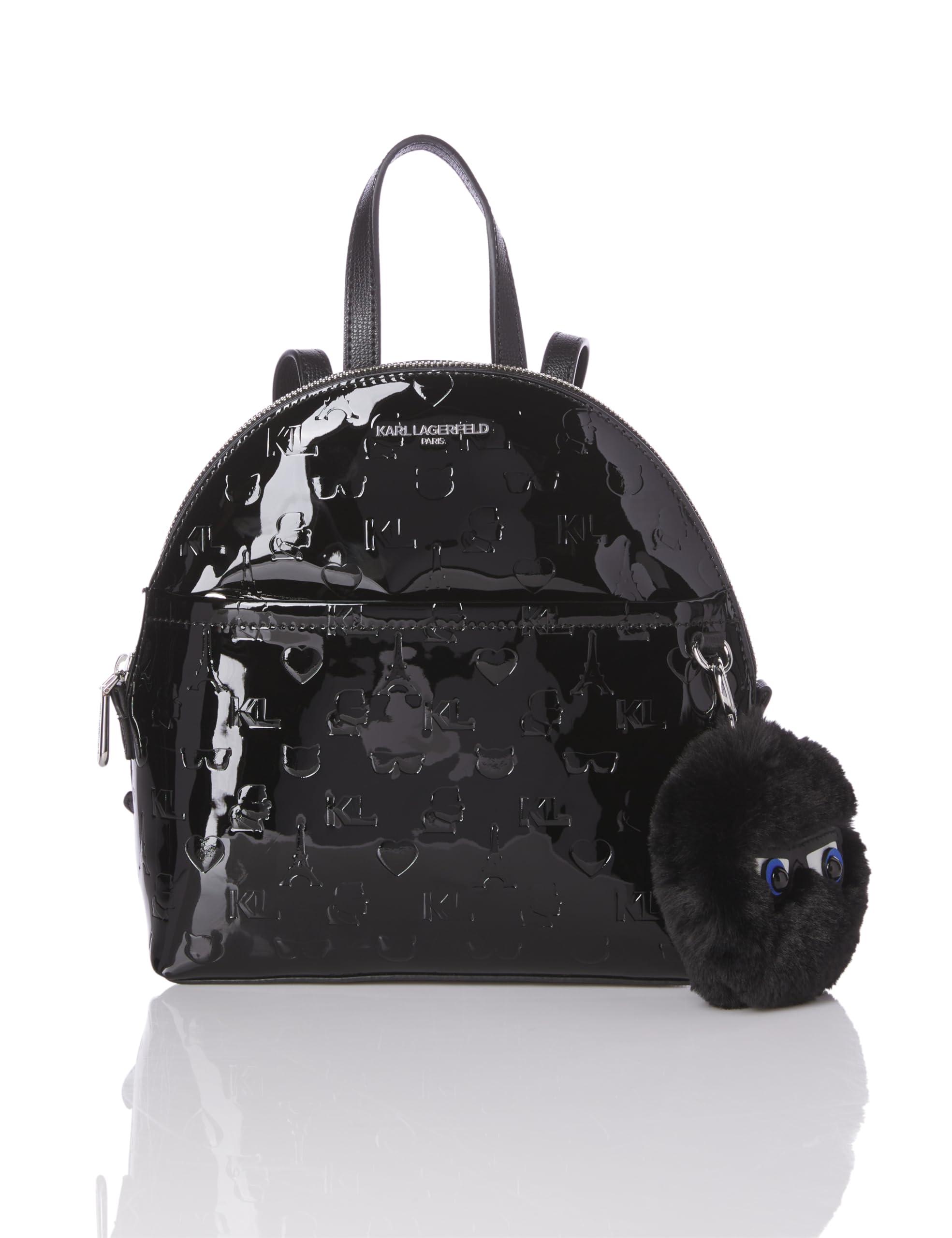 Karl Lagerfeld Paris Adele Backpack in Black | Lyst