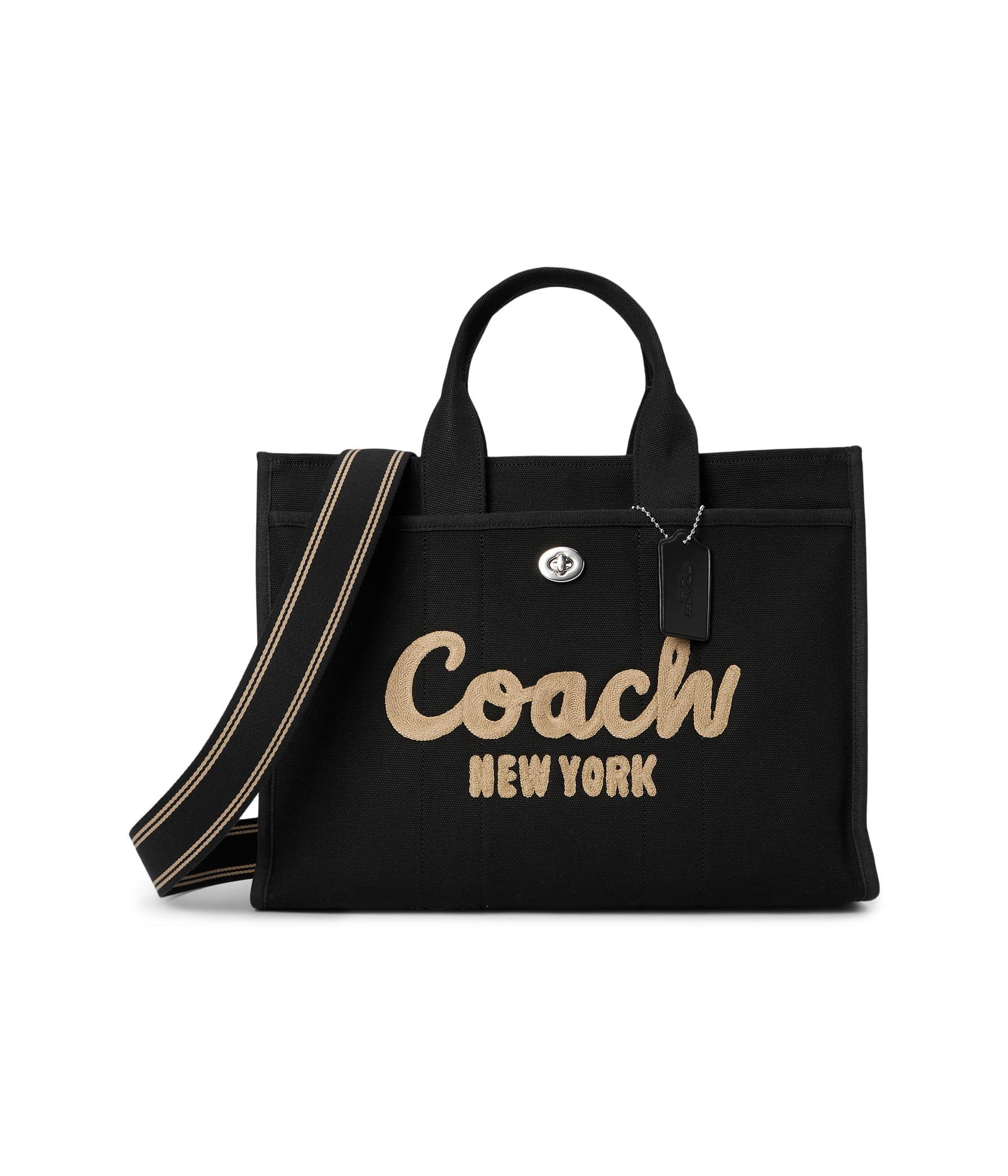 COACH Cargo Tote 42 in Black | Lyst