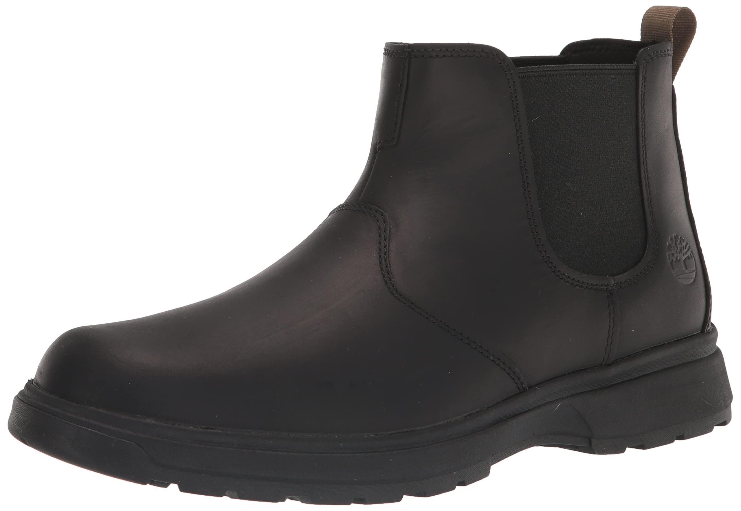 Timberland Atwells Ave Chelsea Boots in Black for Men | Lyst UK