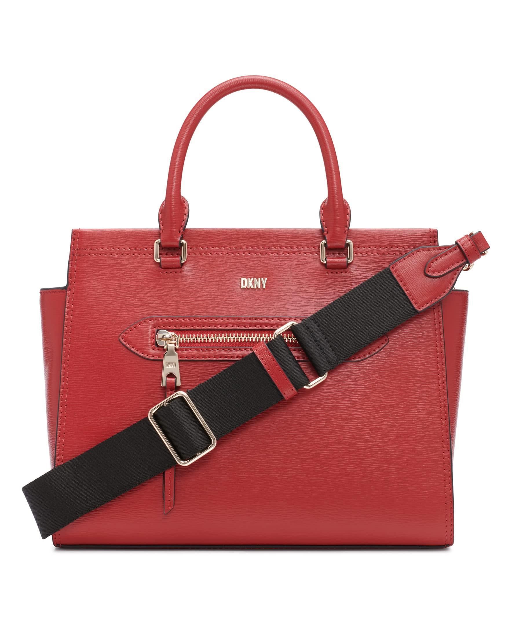 DKNY Chelsea Satchel in Red | Lyst