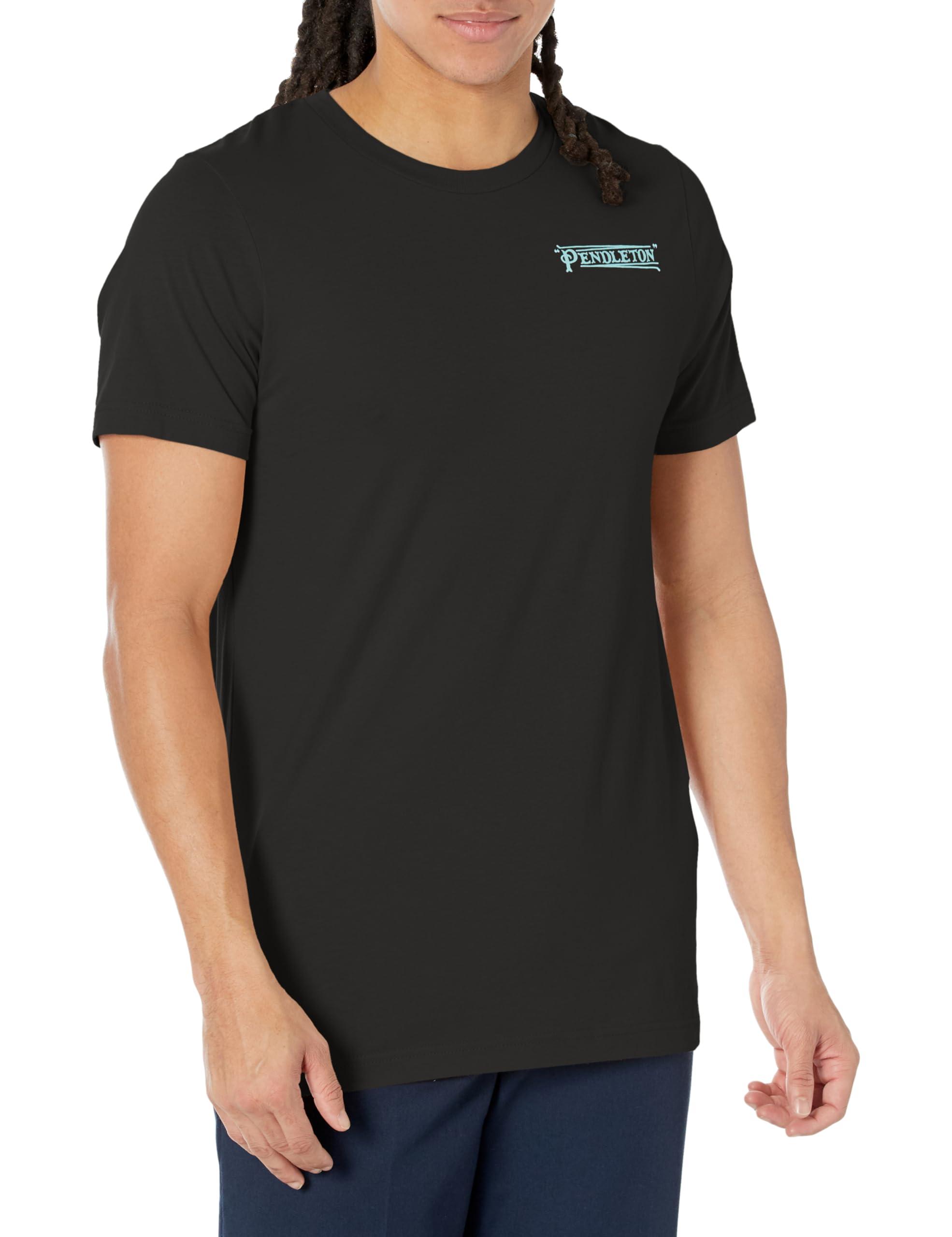 Pendleton Saltillo Sunset Bison Graphic T-shirt in Black for Men | Lyst