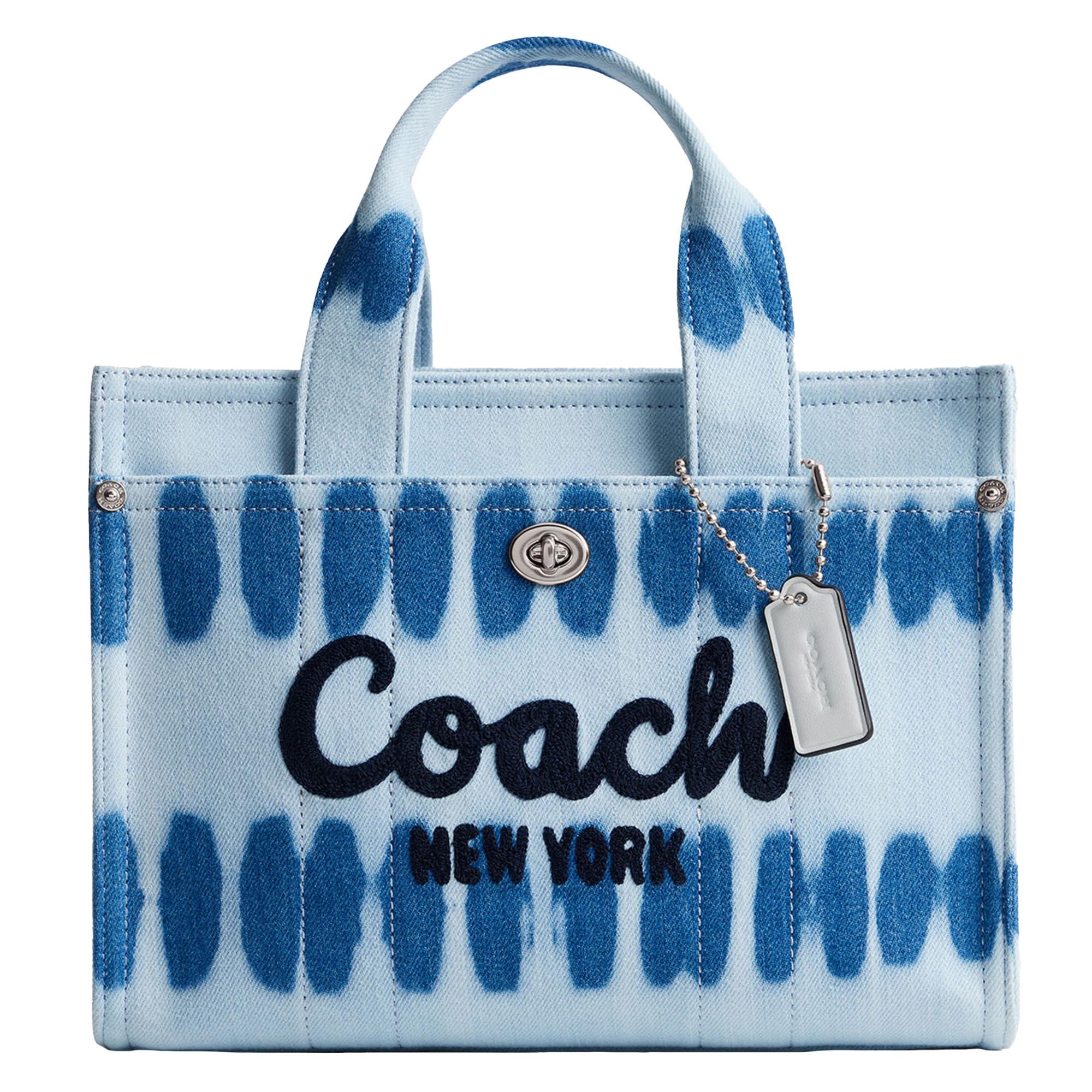 COACH Cargo Tote 26 in Blue | Lyst