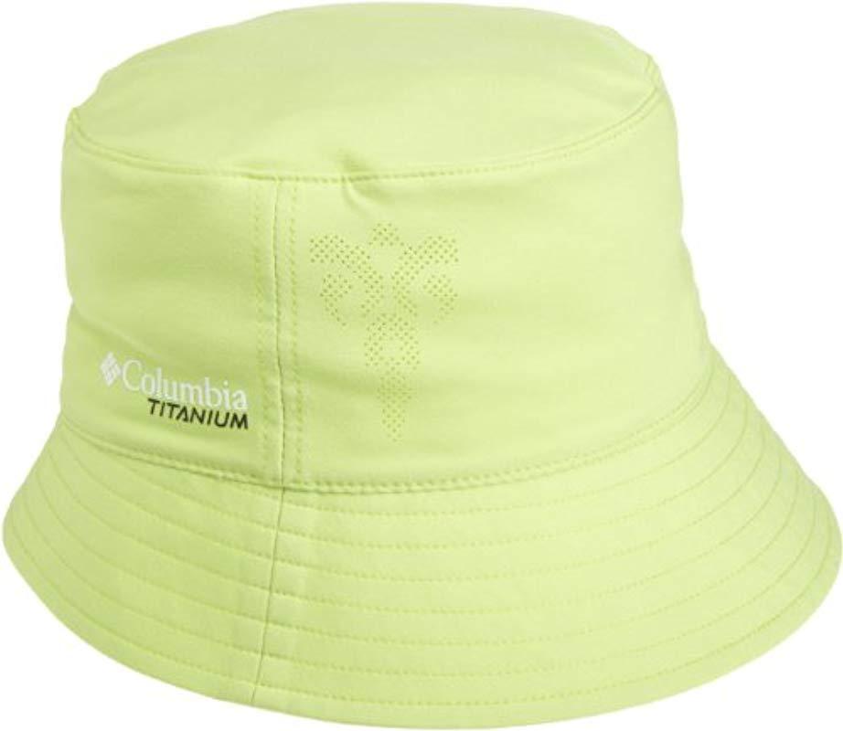 Columbia Synthetic Sportswear Silver Ridge Bucket Hat in Green - Lyst