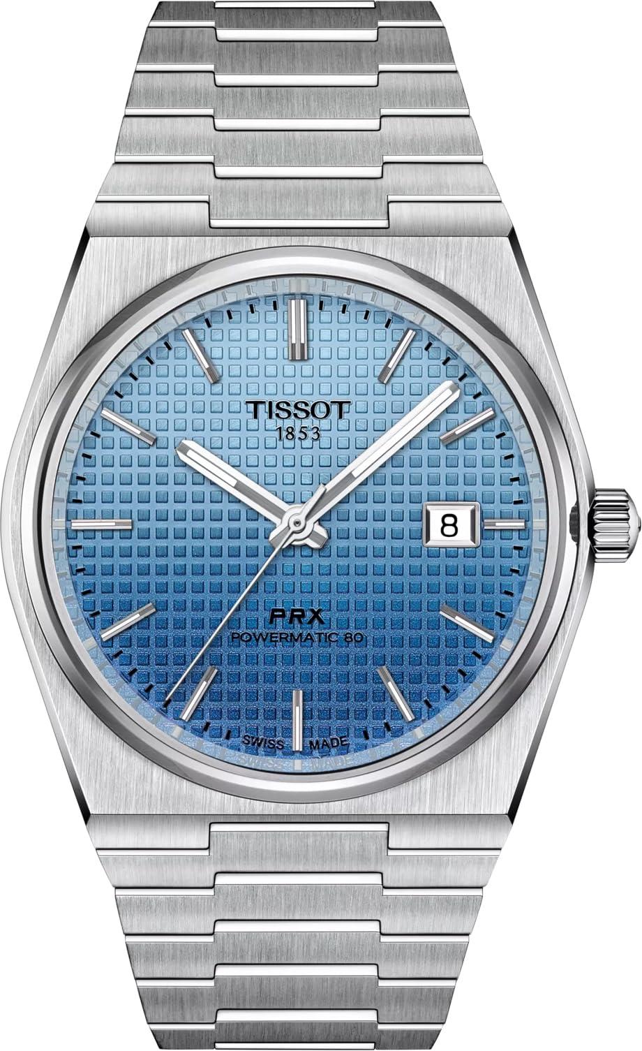 Tissot Prx Powermatic 80 40mm in Blue for Men | Lyst