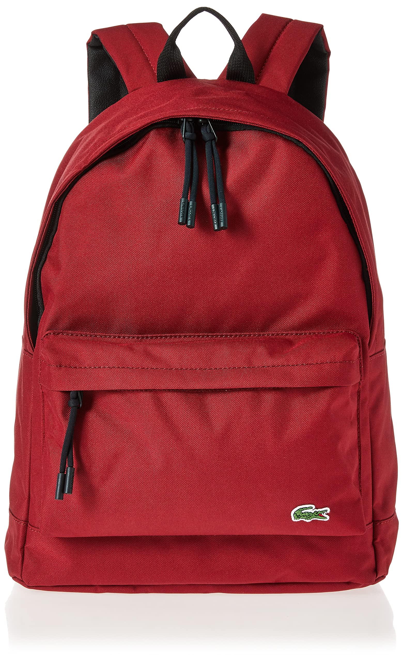 Lacoste Sclassic Backpack With Croc Logoandrinopleone Size in Red for ...