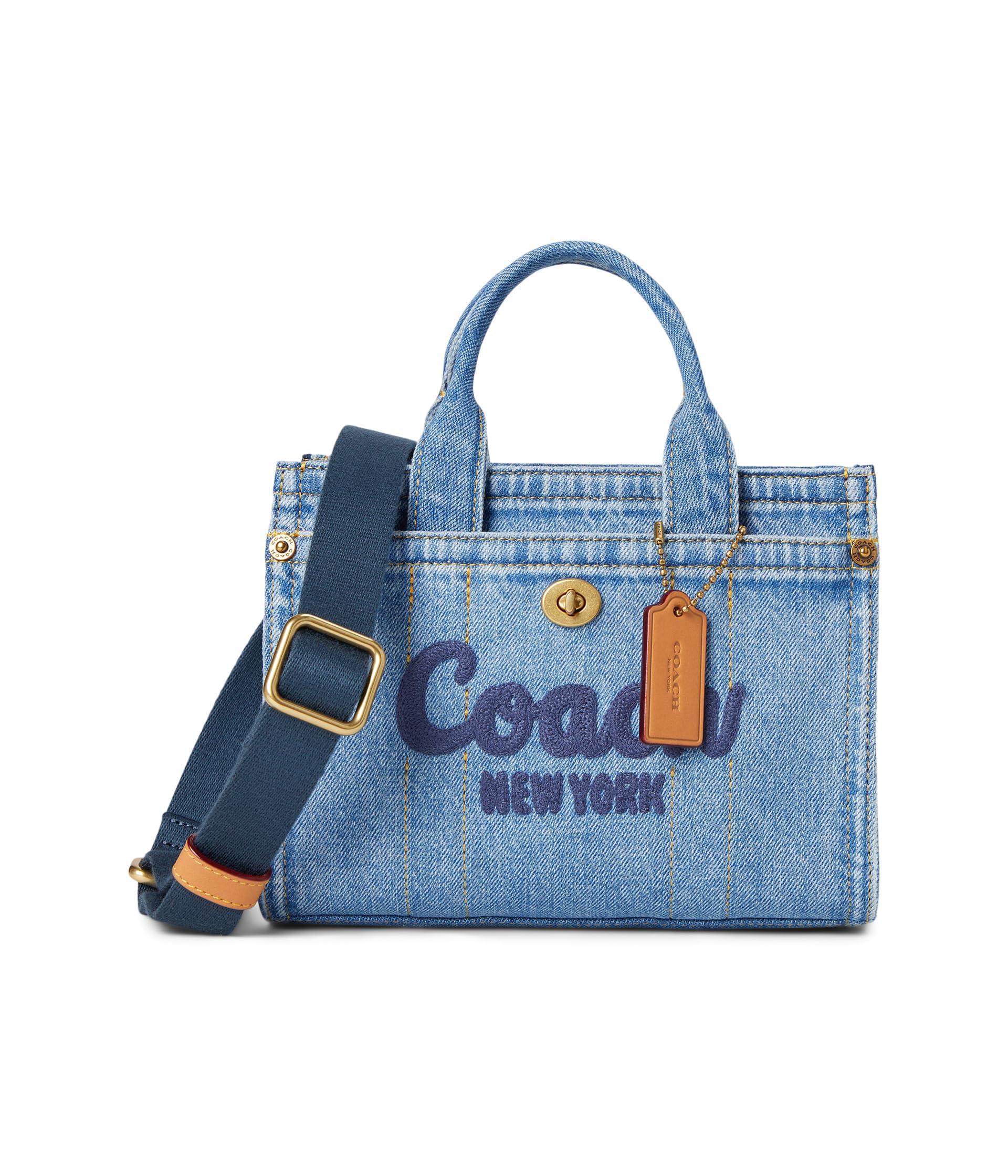 COACH Cargo Tote 20 in Blue | Lyst