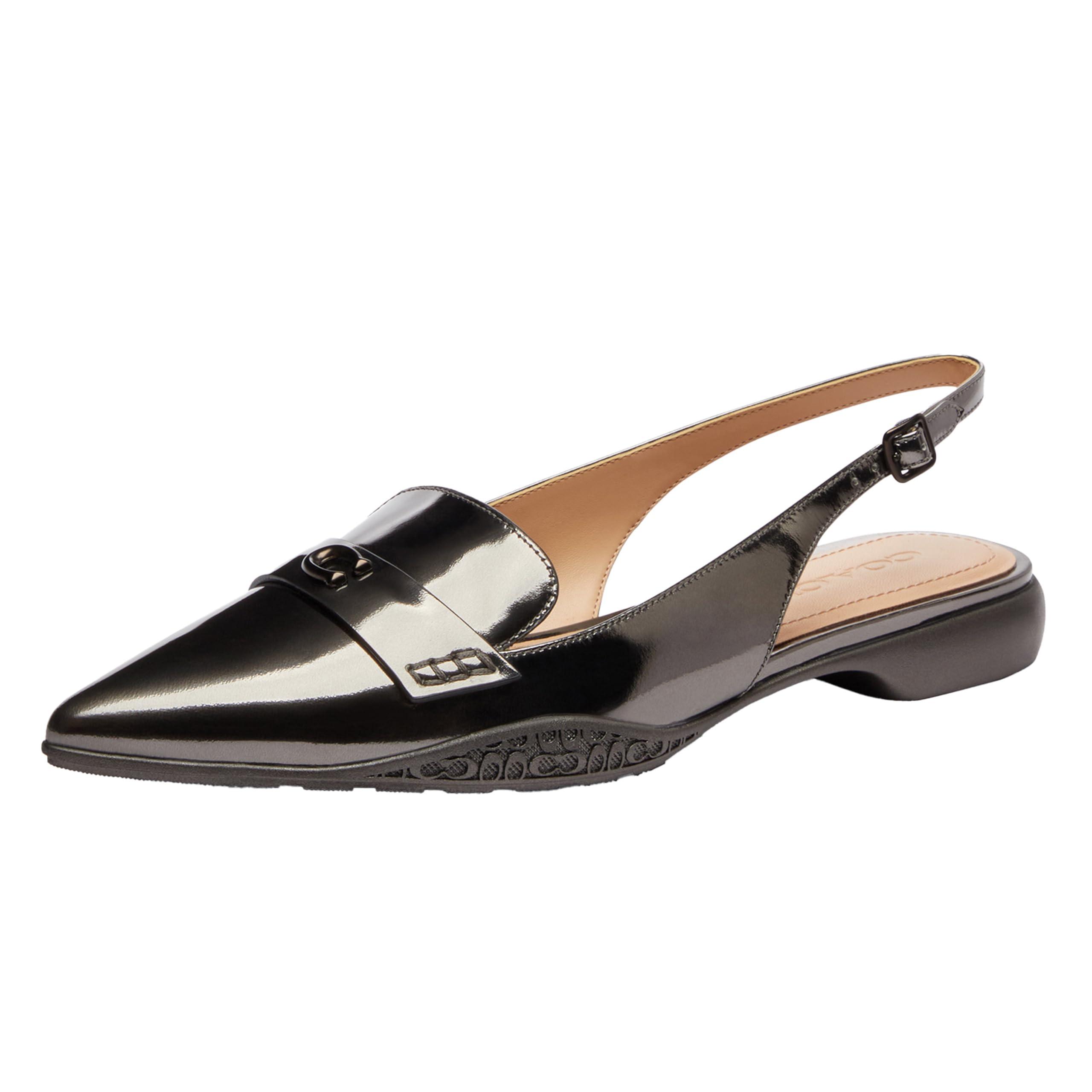 COACH Carrie Skimmer Pump in Black | Lyst