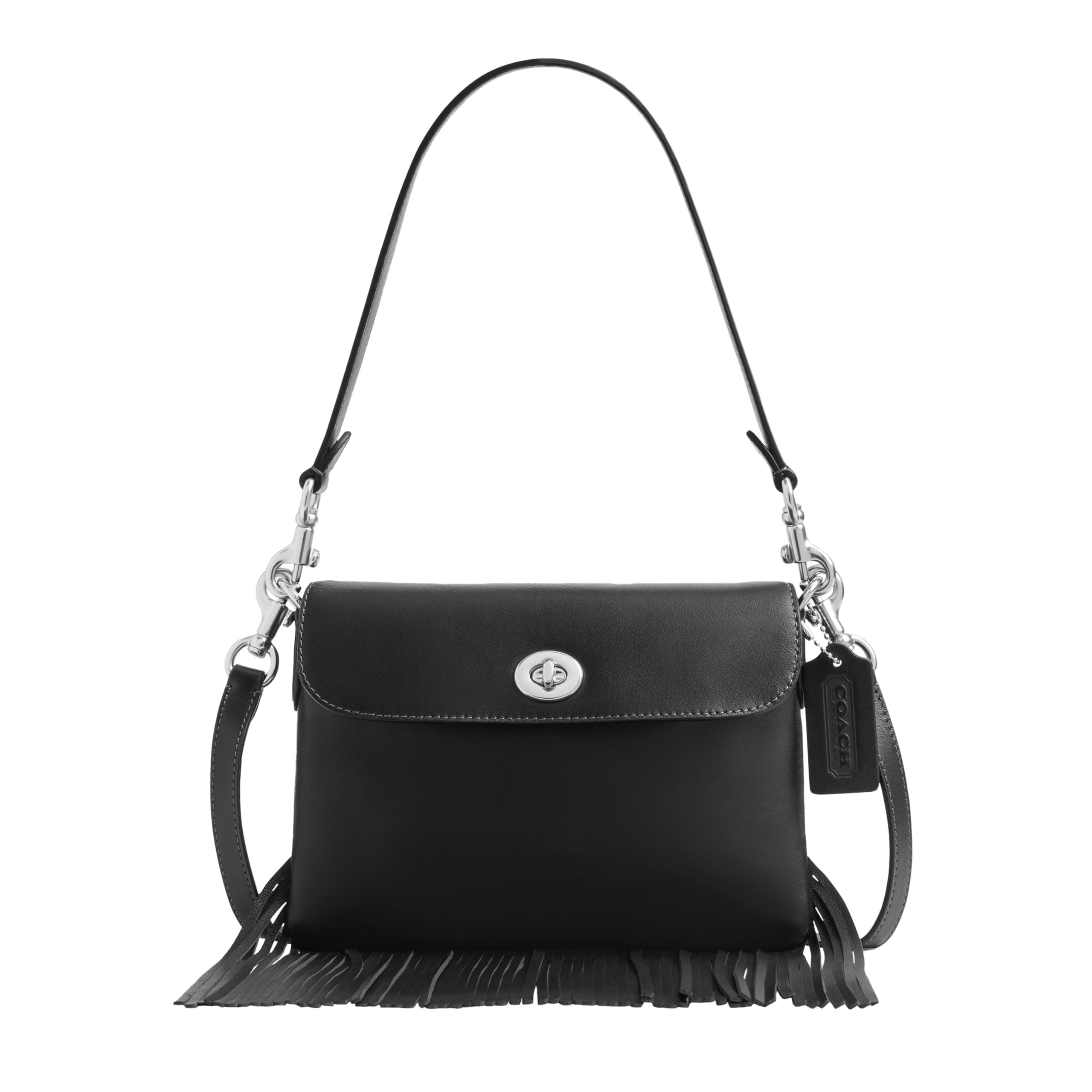 COACH 1965 Fringe Bag in Black | Lyst