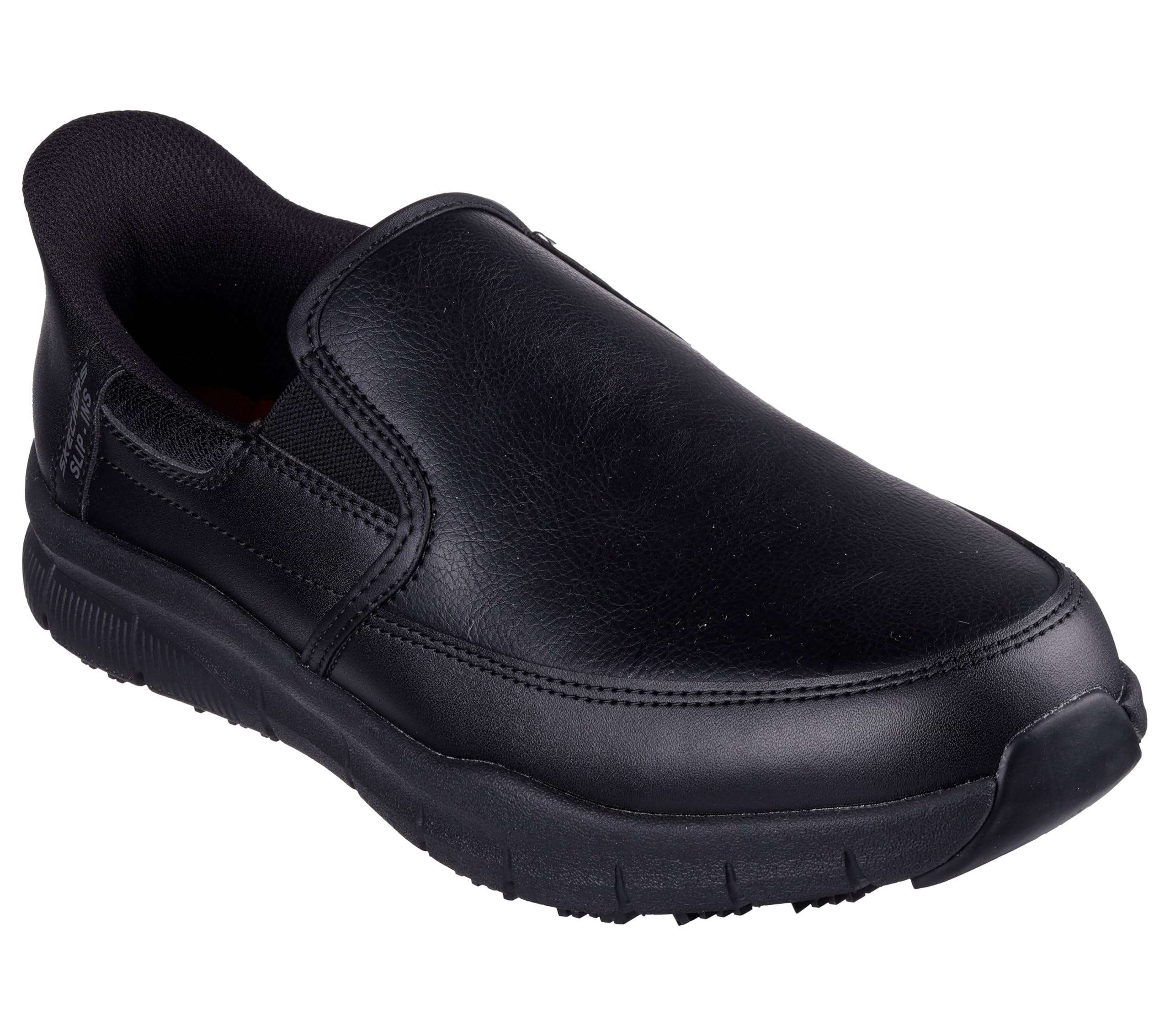 Skechers Nampa Broxtin Hands Free Slip-ins Sr Food Service Shoe in Blue ...
