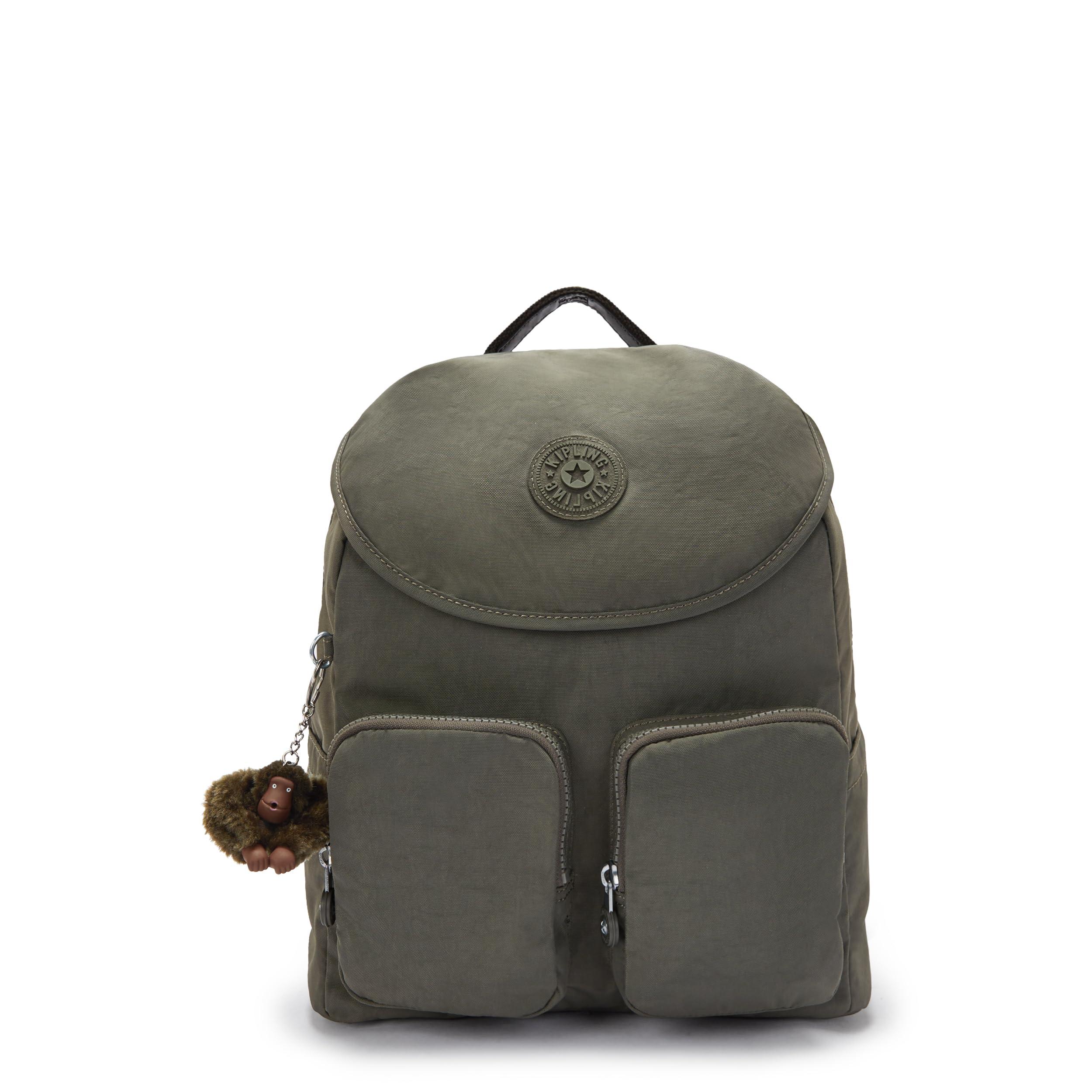Kipling Fiona Backpack in Green | Lyst