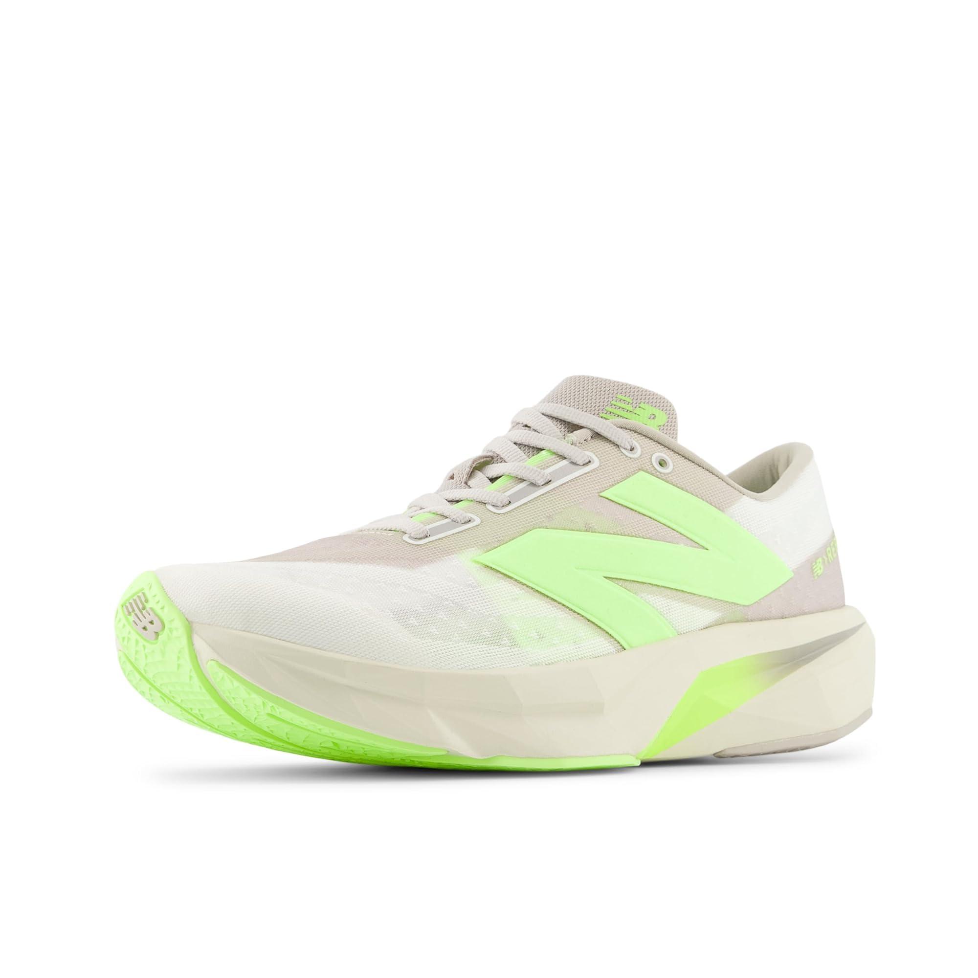 New Balance Fuelcell Rebel V4 (Moonrock/Bleached Lime Glo) Shoes in ...