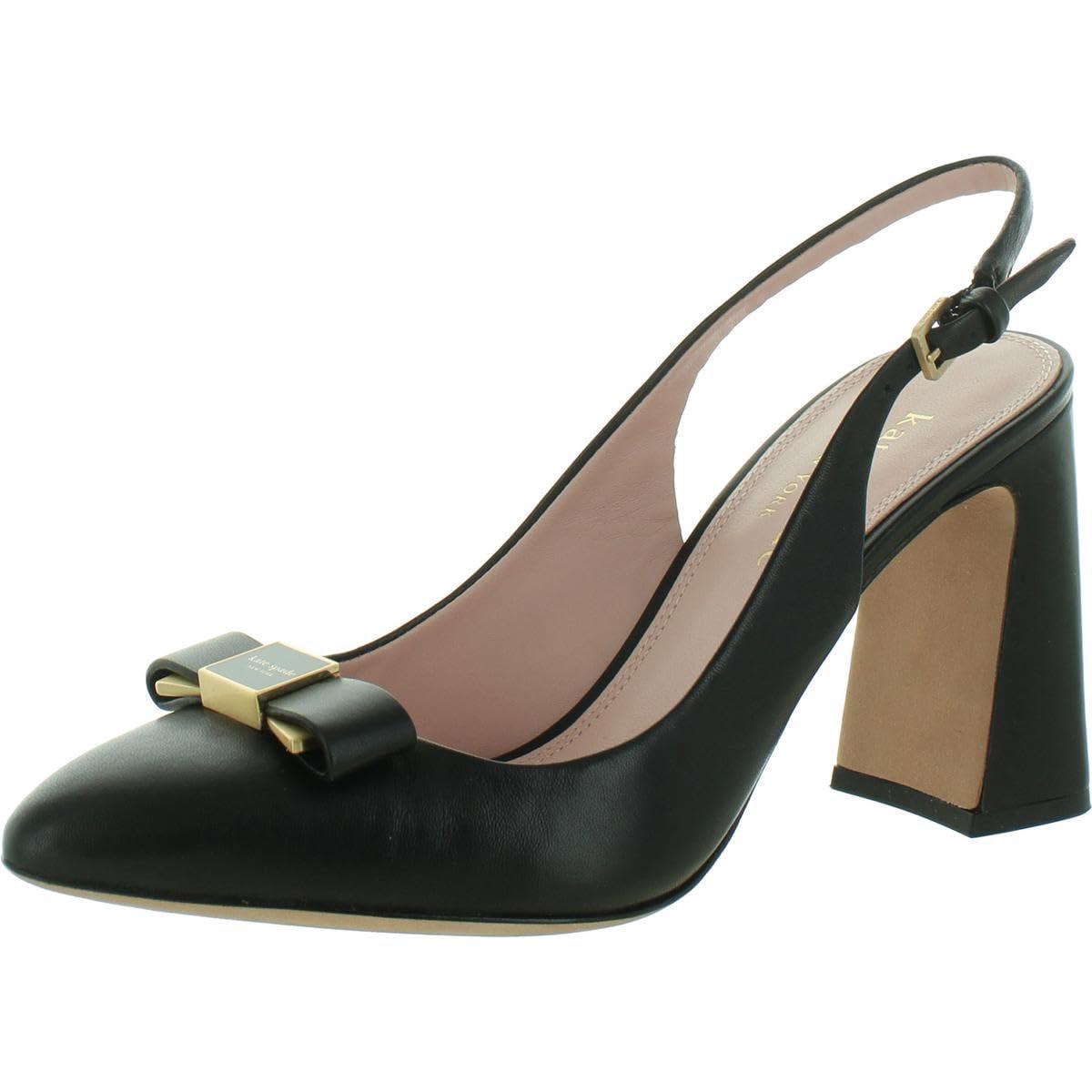 Kate Spade Bowdie Slingback Pump in Brown | Lyst