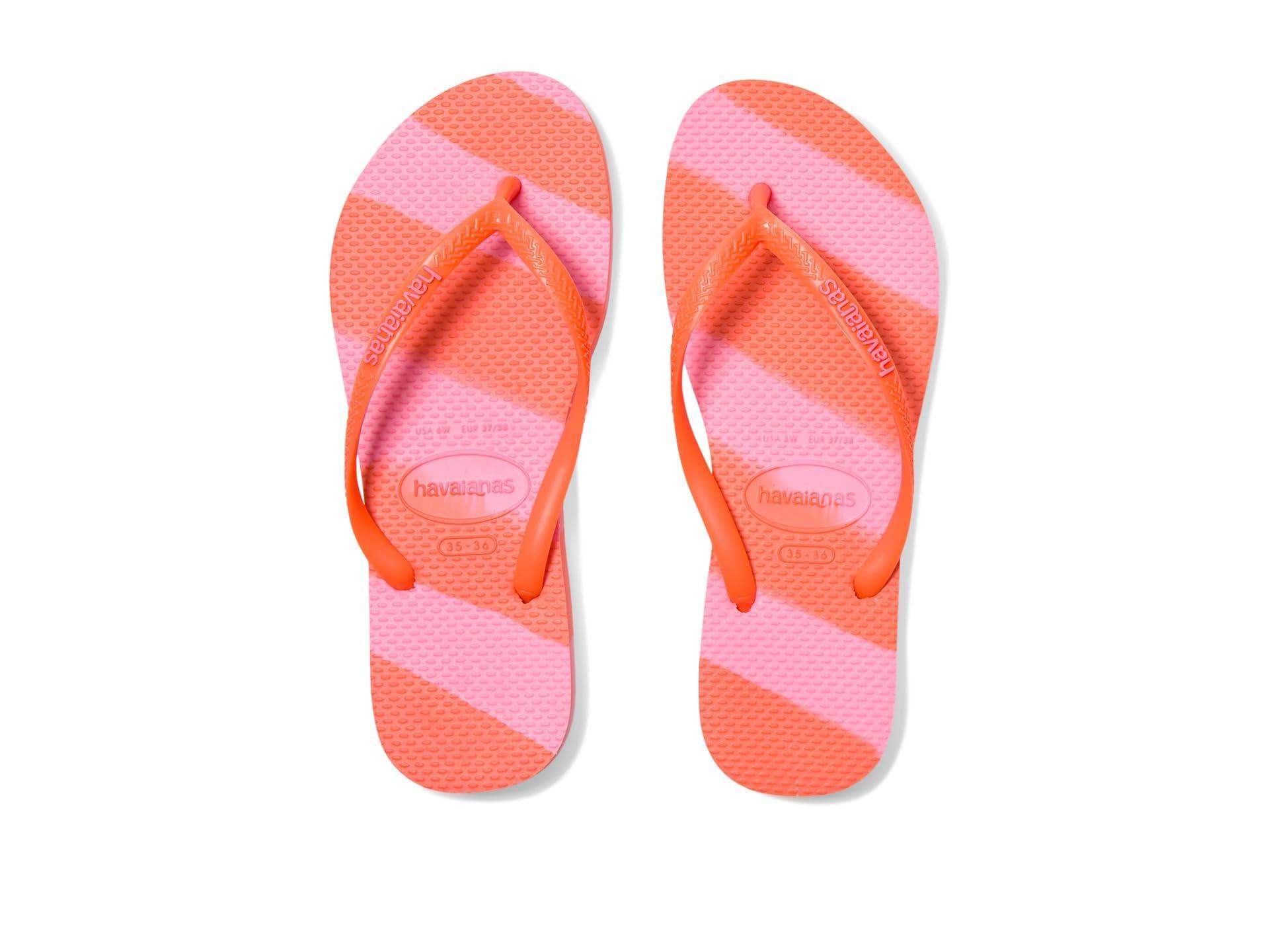 Havaianas Slim Color Fun Flip-flop in Pink | Lyst