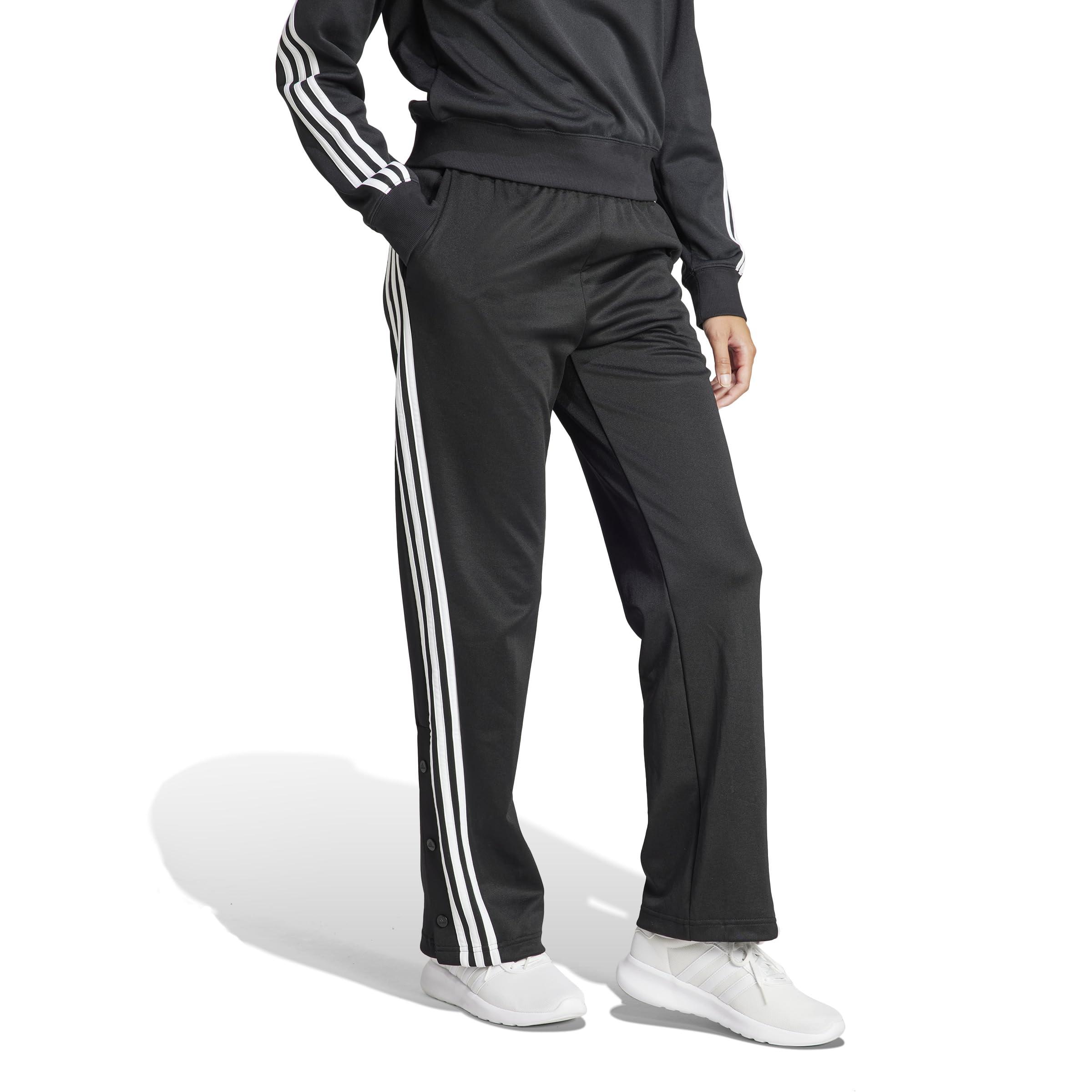 adidas Iconic Warpping 3-stripes Snap Track Pants in Black | Lyst