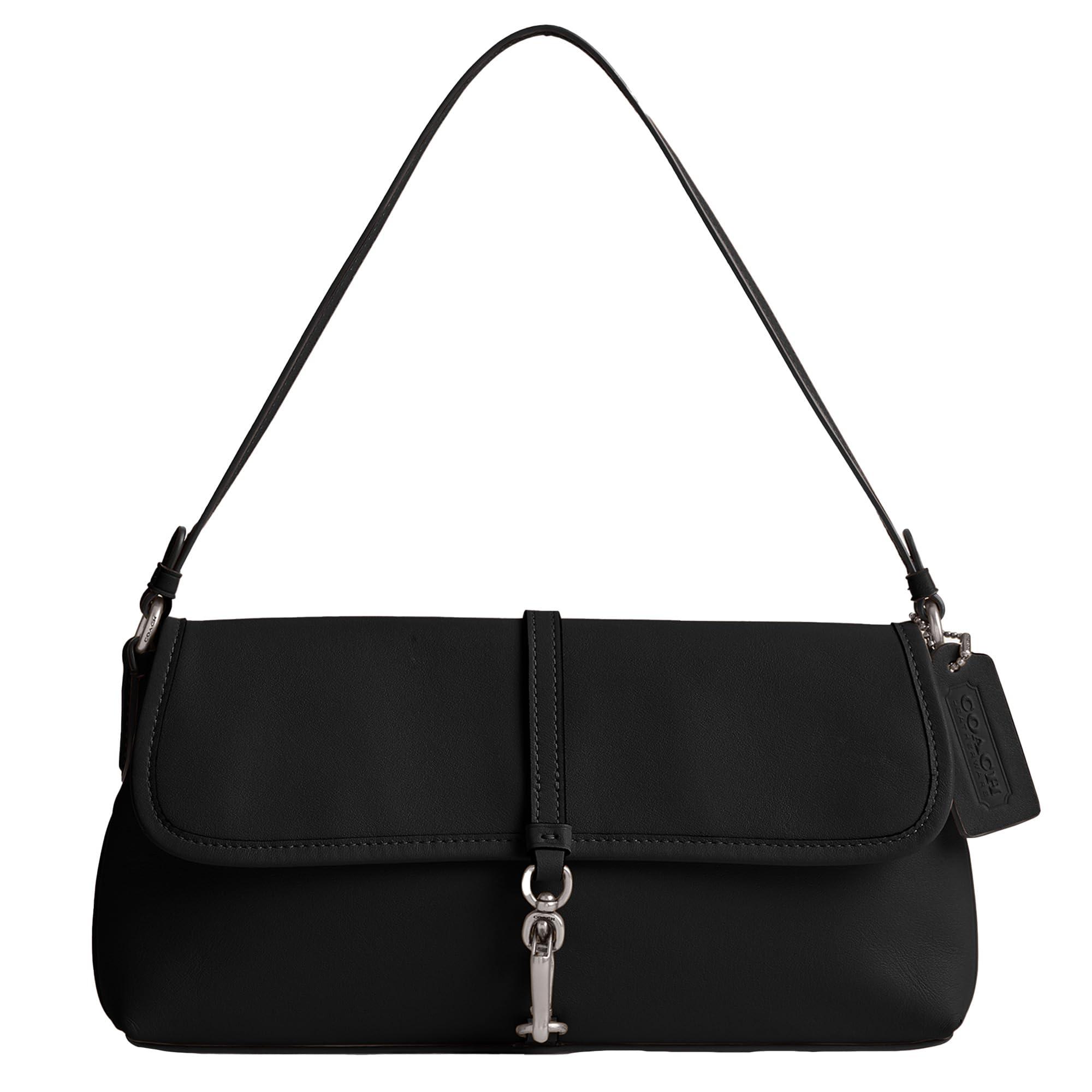 COACH Glovetanned Leather Hamptons Bag in Black | Lyst