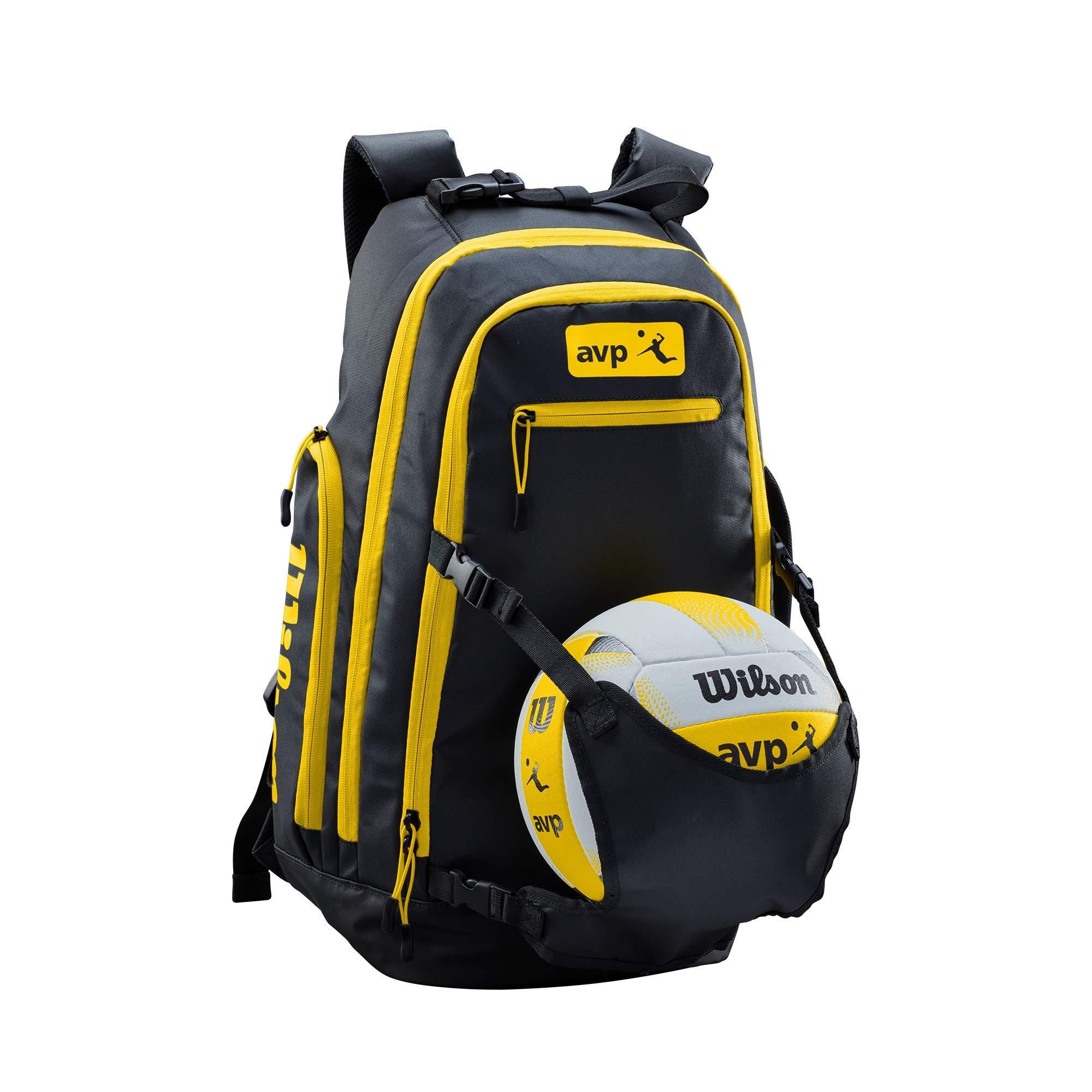 Wilson Avp Beach Volleyball Backpack - Black/yellow | Lyst