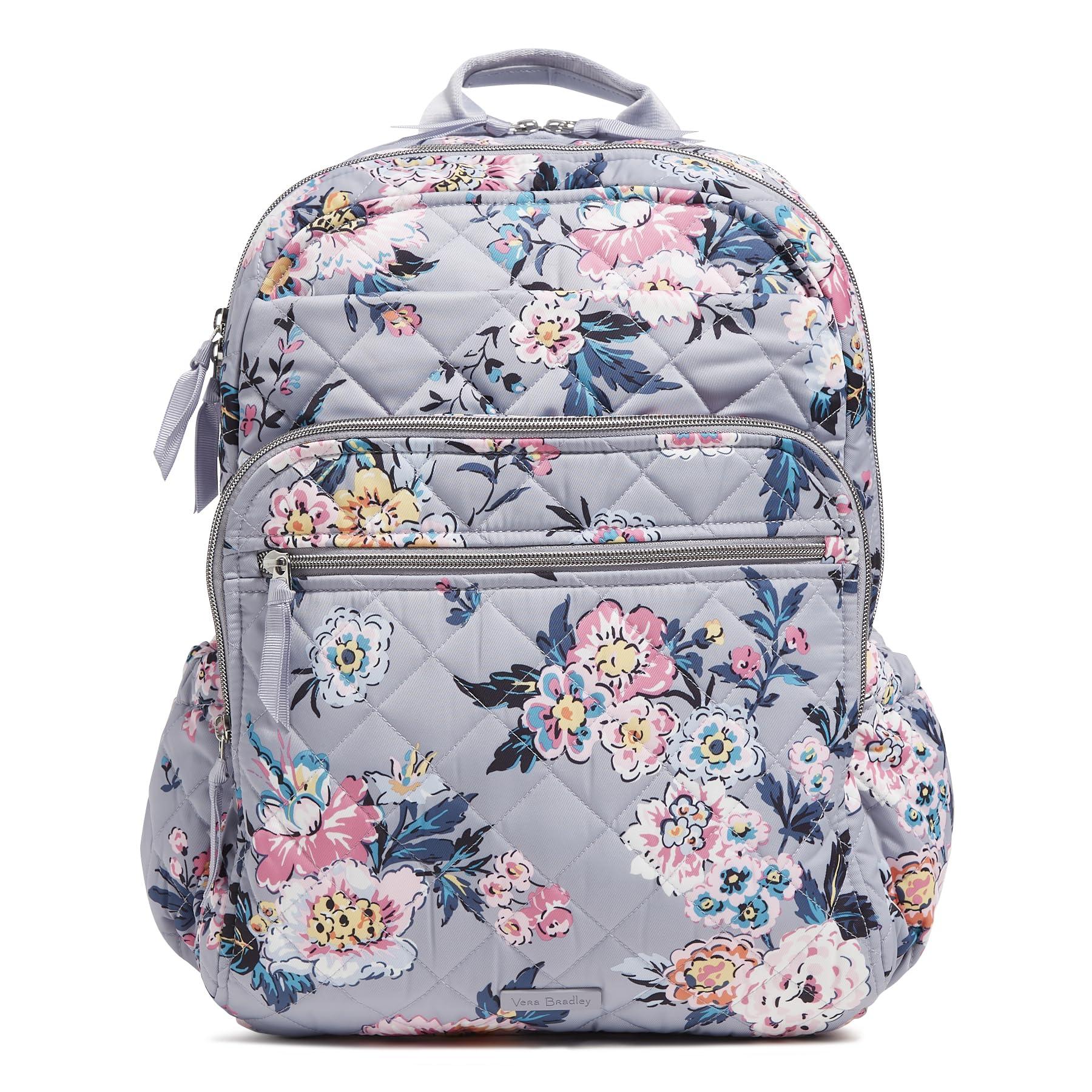 Vera Bradley Performance Twill Xl Campus Backpack in Blue | Lyst