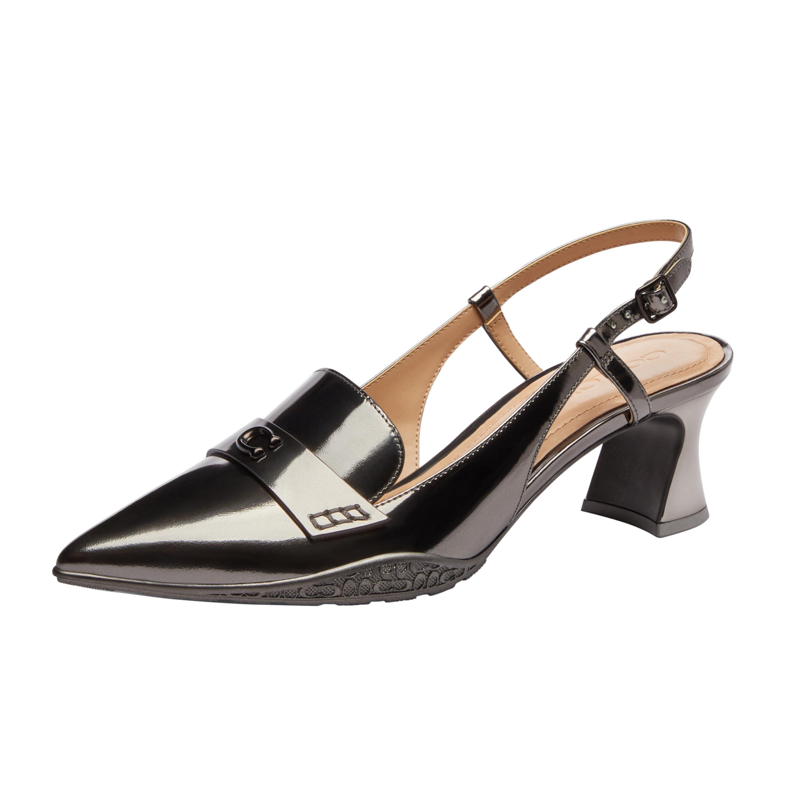 COACH Nikola Slingback Pump in Black | Lyst