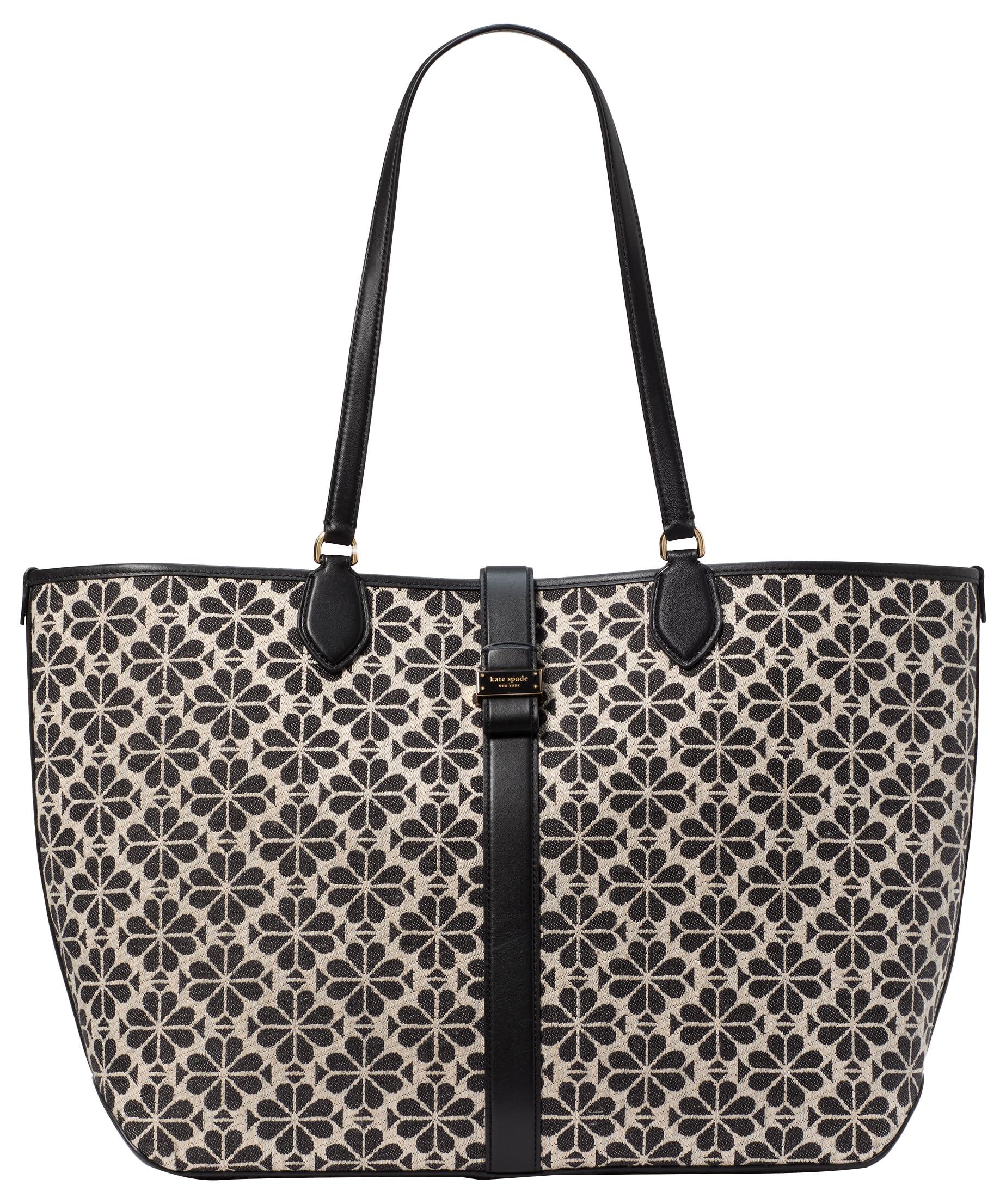 Kate Spade Spade Flower Jacquard Large Open Tote in Metallic | Lyst